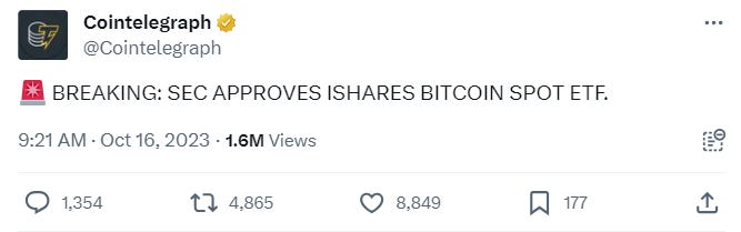 What goes up, comes down🚨