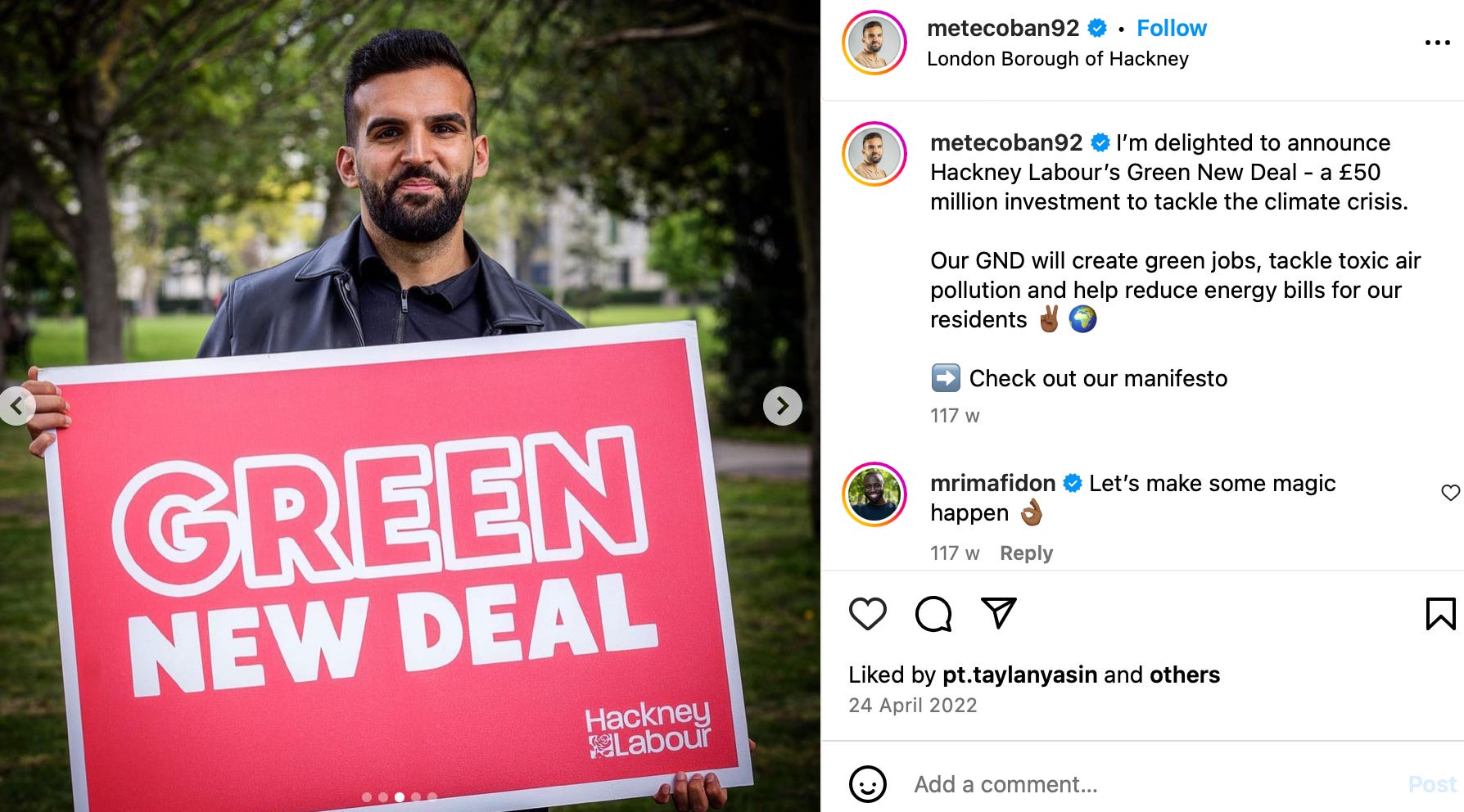 Mete Coban MBE: Sadiq Khan's new high-flying eco adviser (on £148k per ...