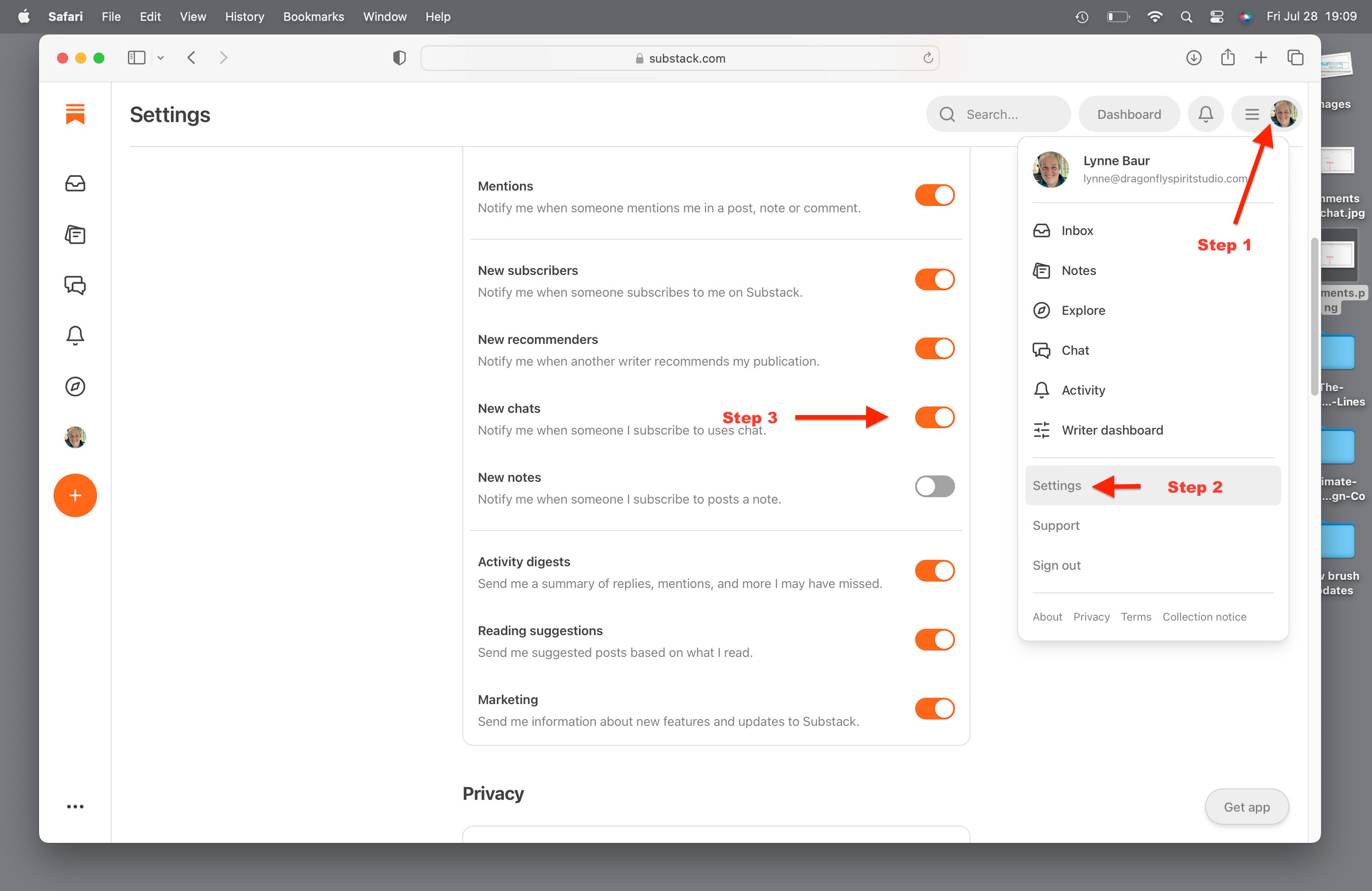 Conversation Starters (plus how to sign in with a password on Substack)