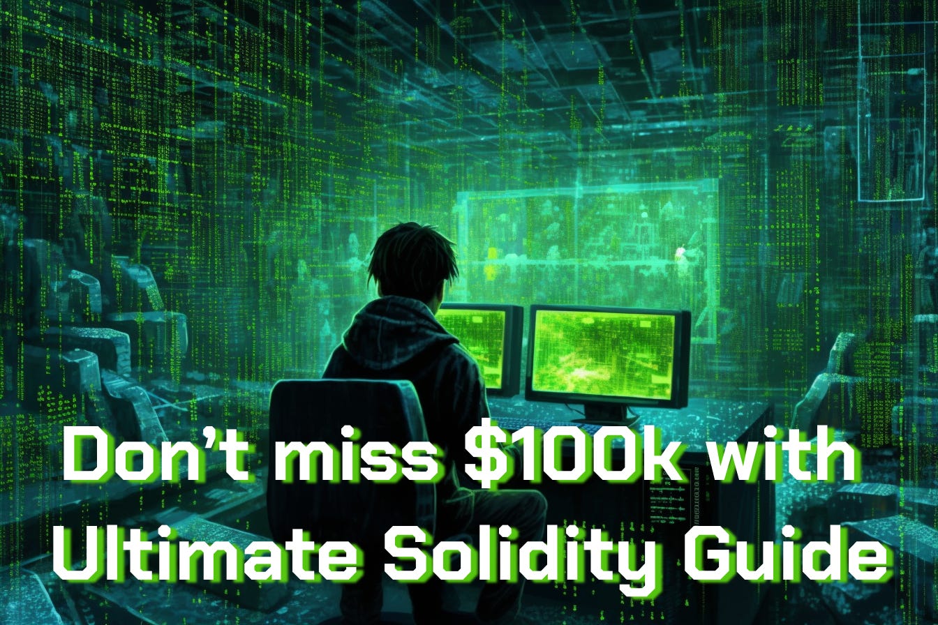 Ultimate Solidity Dev Guide - by Finish 🏁 Ultimate Solidity Dev Guide - by Finish 🏁