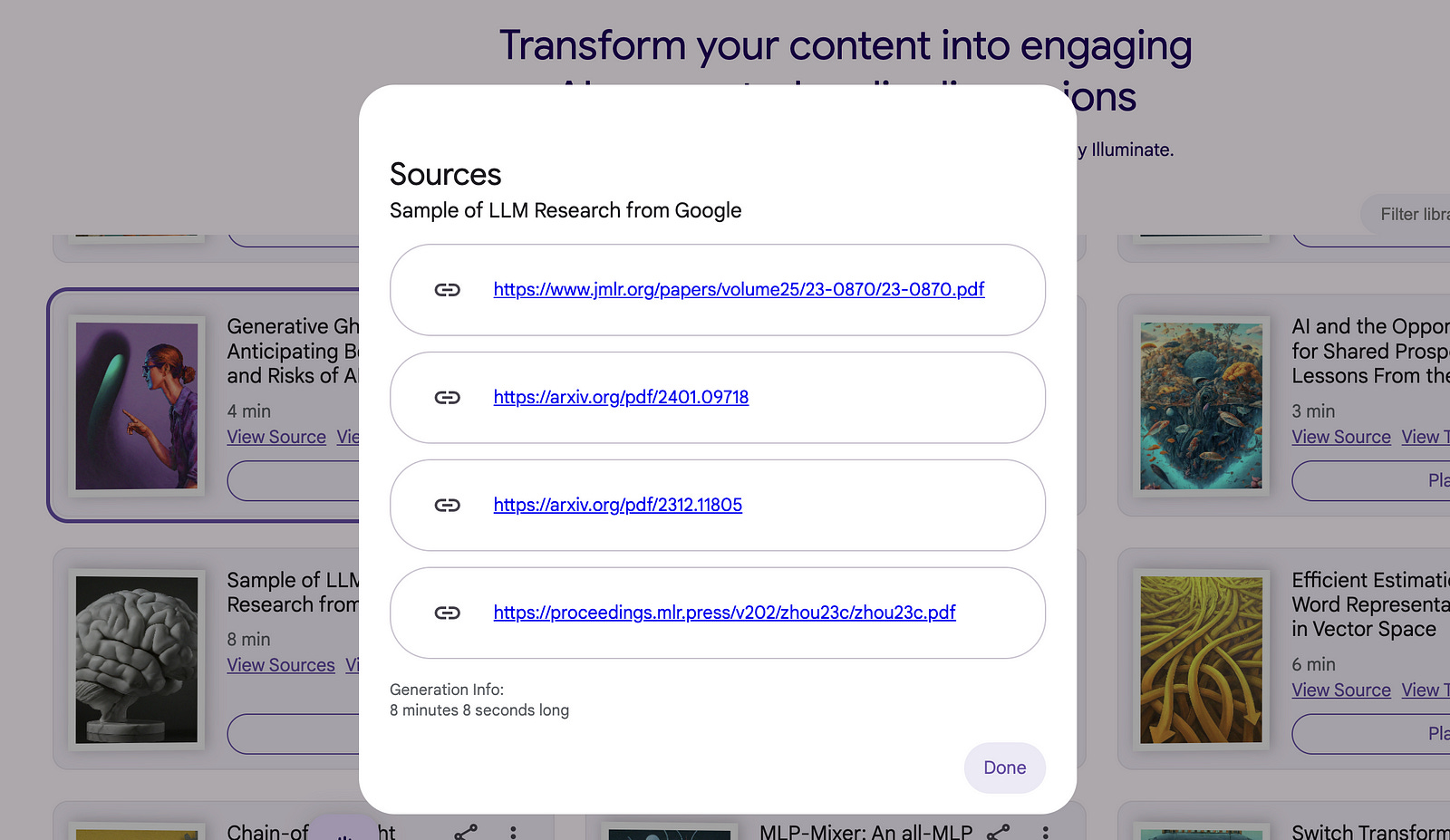 Google's New ‘Illuminate' App Can Turn a Book Into a Podcast