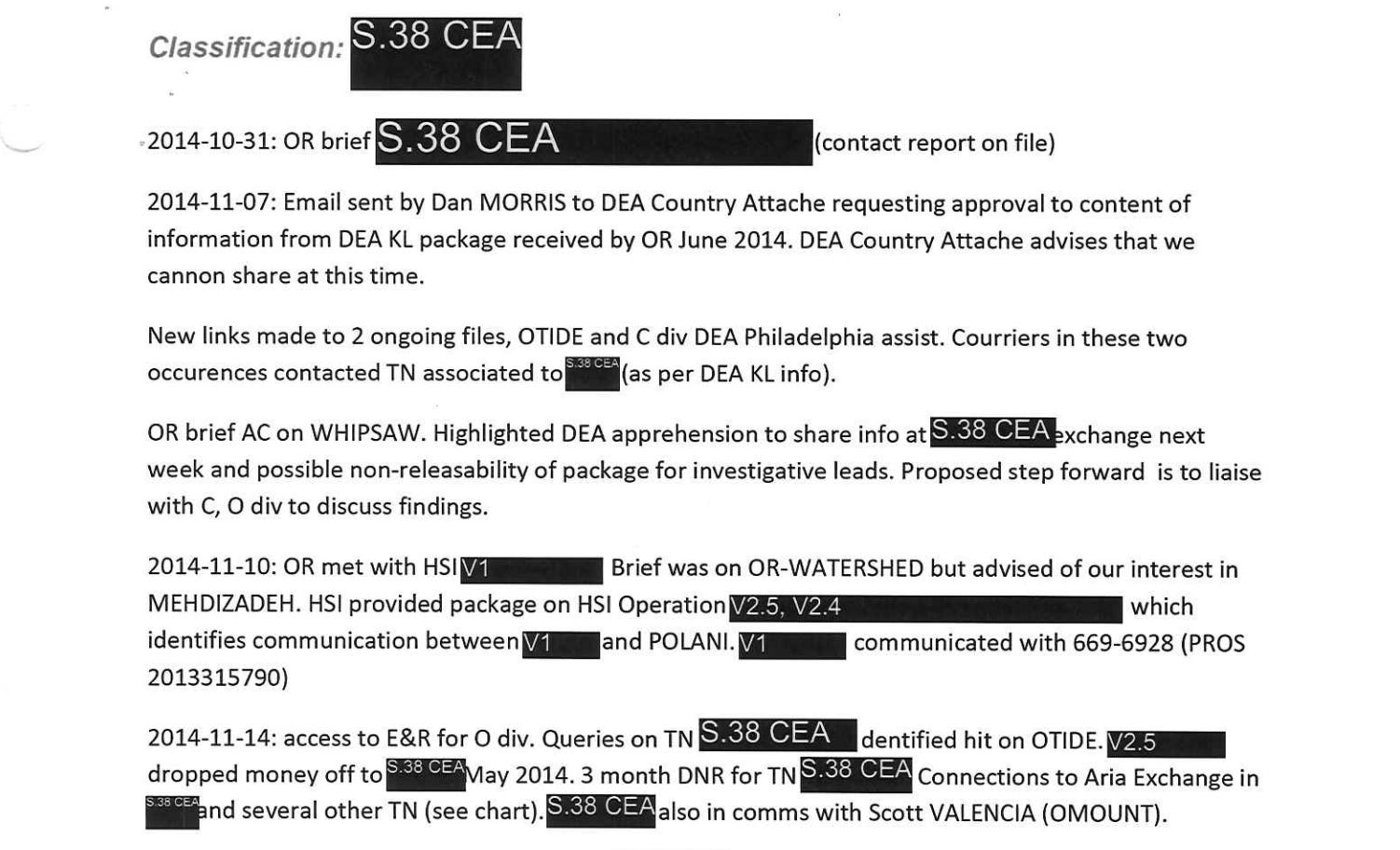 Unit run by alleged RCMP mole had access to CIA and NSA intel: Ottawa trial