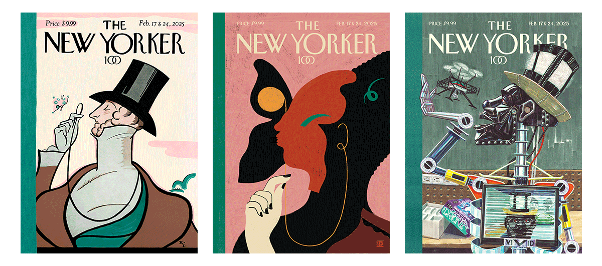 3 Covers to Celebrate the 100th Birthday of Eustace Tilley