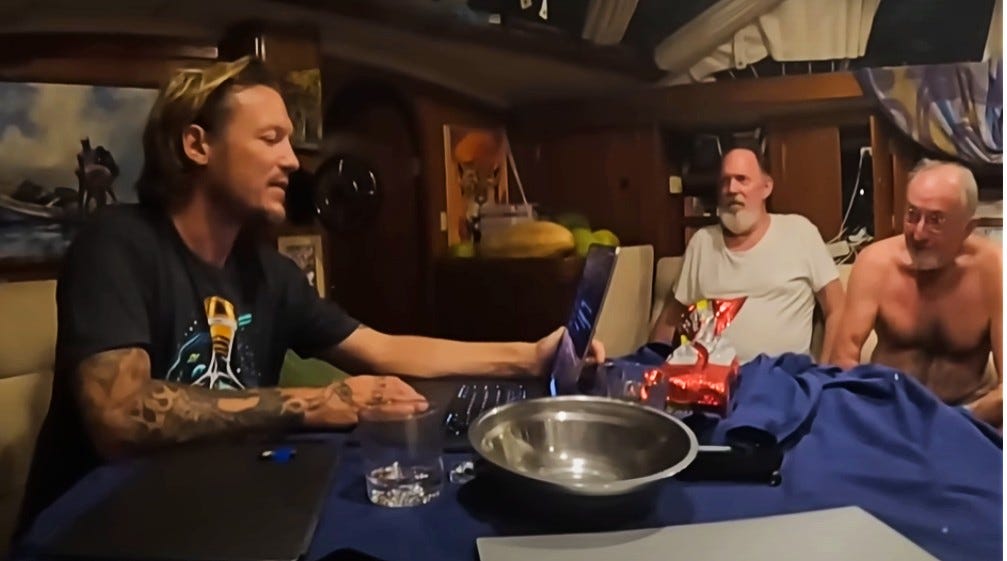 Rescuing a Dismasted Crew Mid-Pacific and Documenting It Too