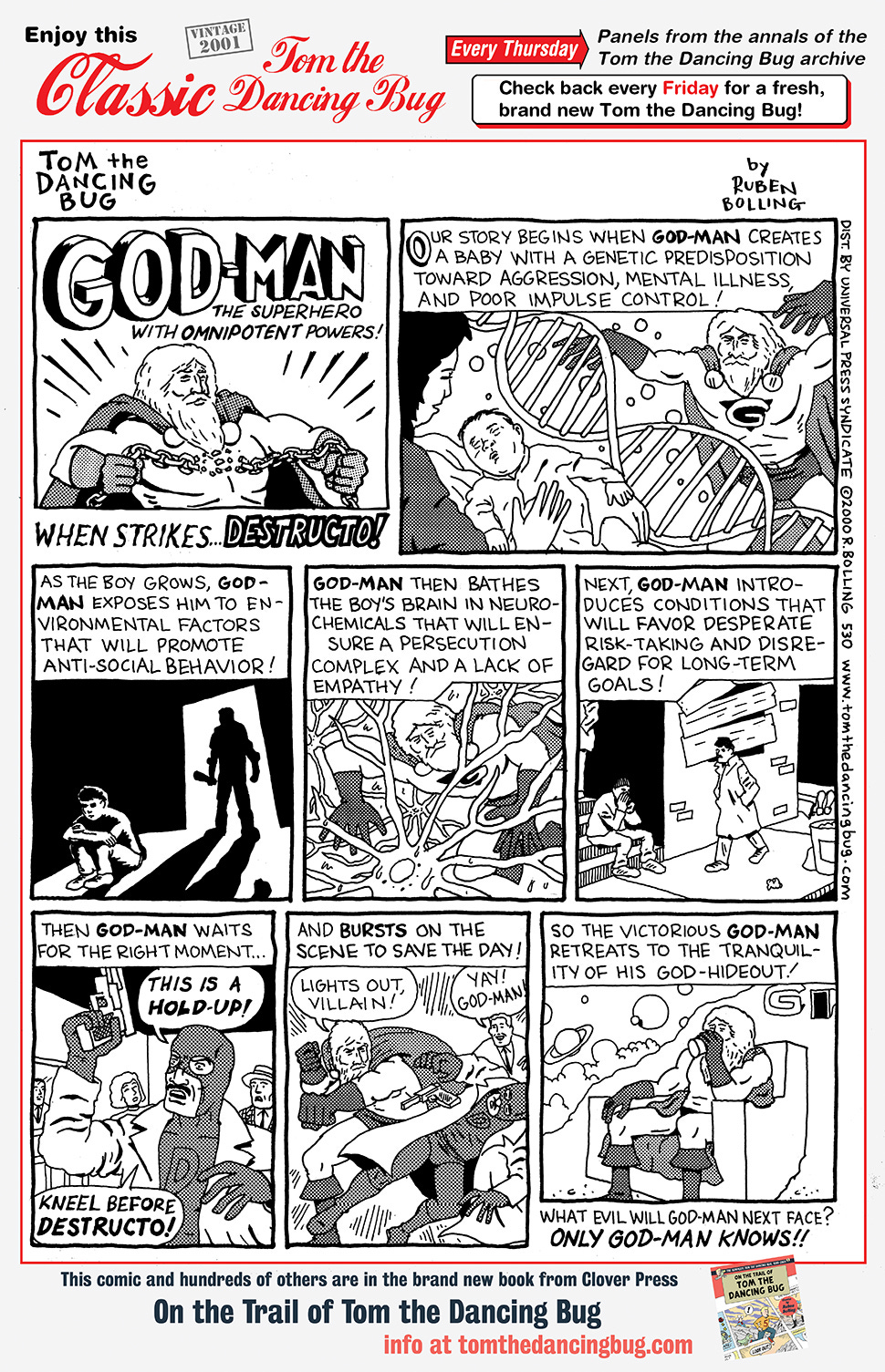 Tom: The Dancing / Bug - by Ruben Bolling