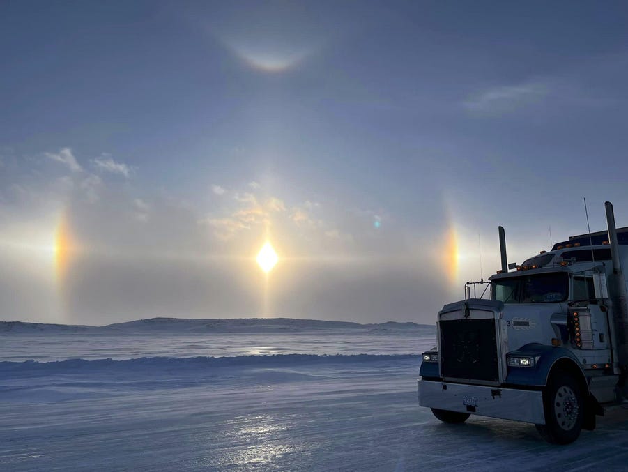 Ice Roads, Ravens & Northern Lights - by Donna Laframboise