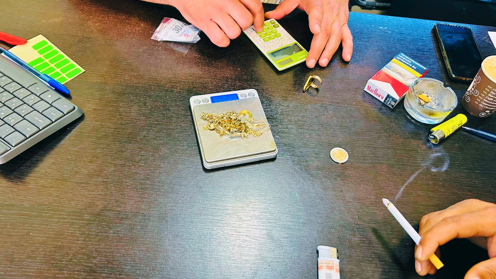 The Romani love pawning their valuables