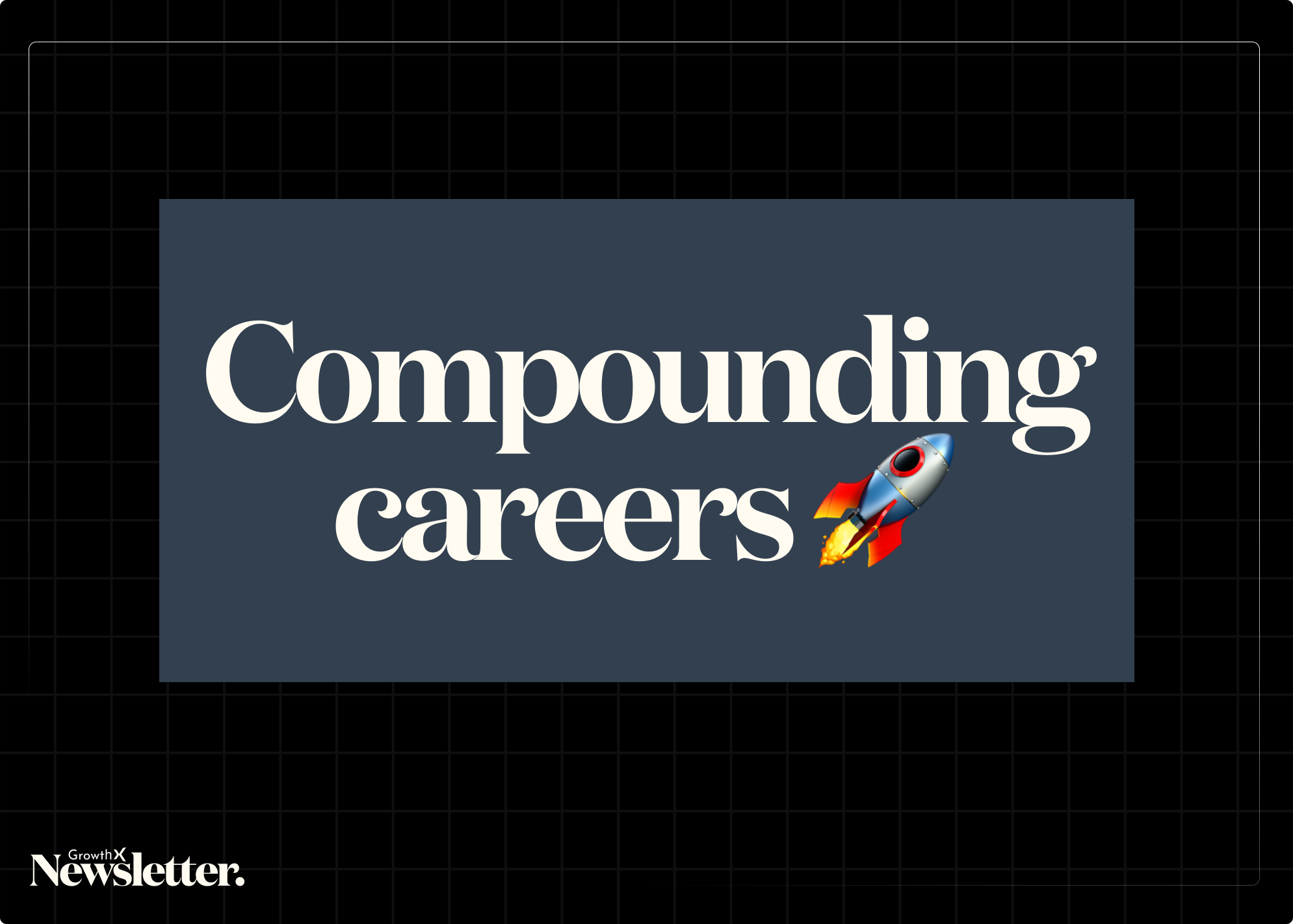 How to really build a compounding career? - by Abhishek