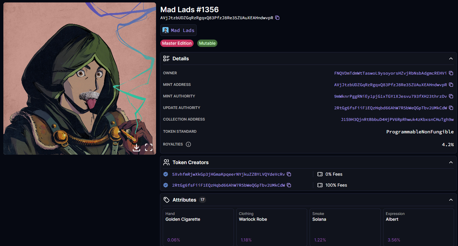 Solana Analytics Starter Guide (Part 3): NFT, pNFT, xNFT, cNFT