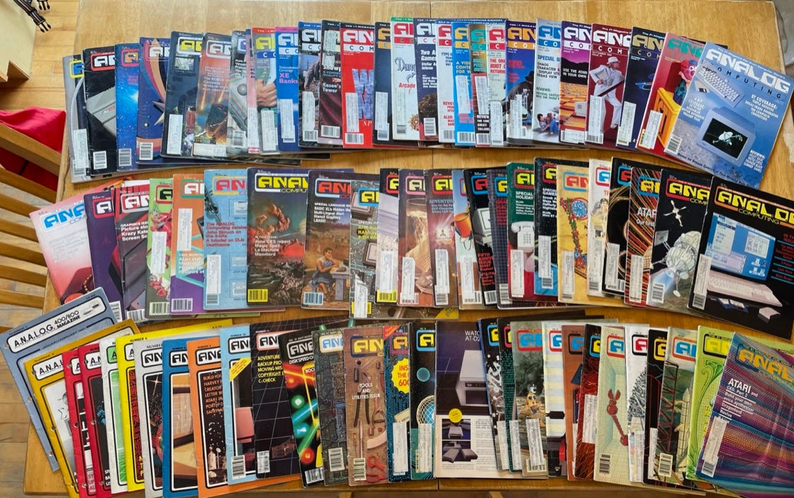 Giant Retro Magazine Collection - by Paul Lefebvre