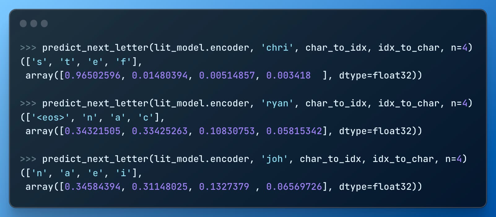 Generating Baby Names - Intro to Encoders, Decoders, and Fine-Tuning