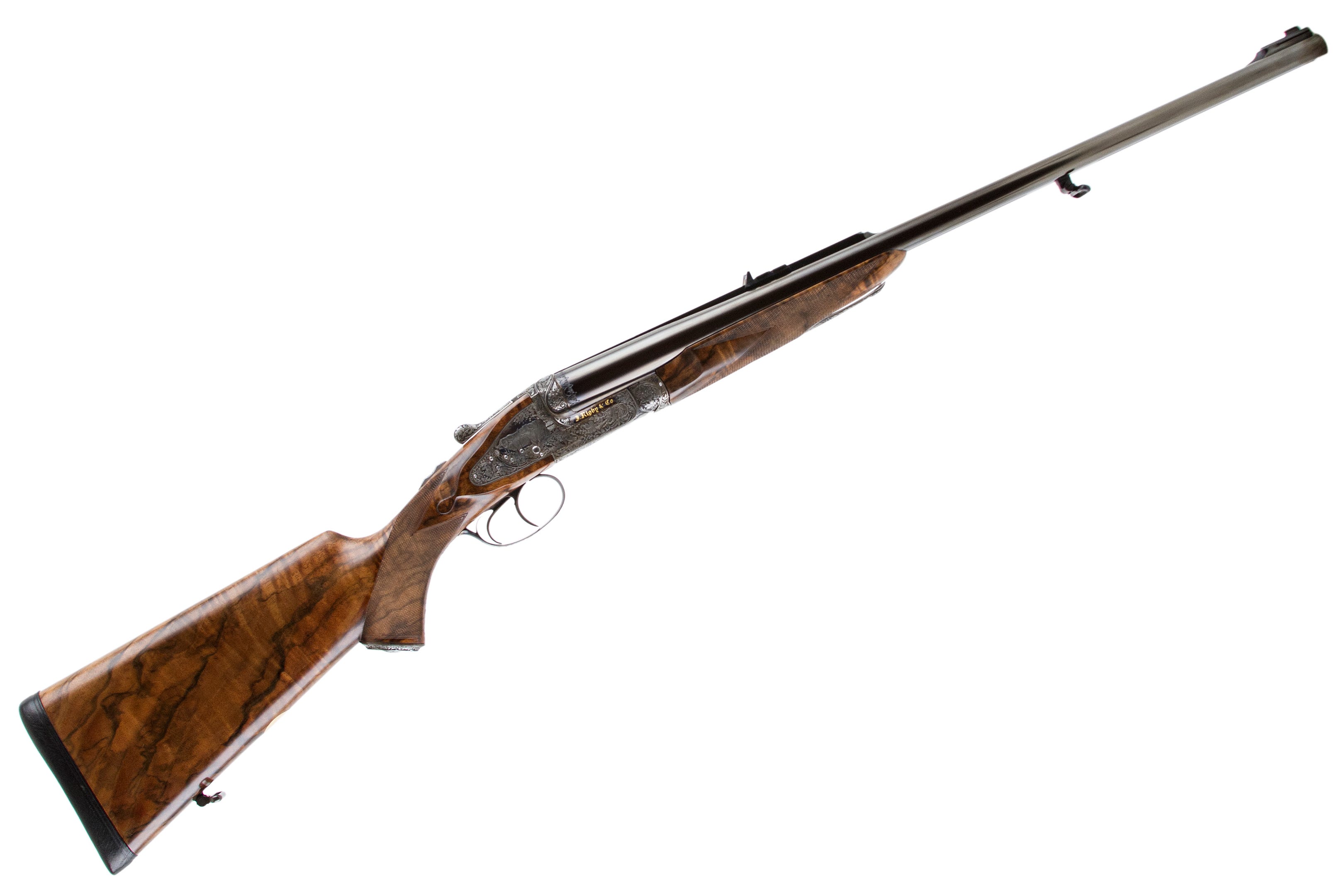 J. Rigby - Best SxS Double Rifle & Ken Hunt: Pioneering Gun Engraver