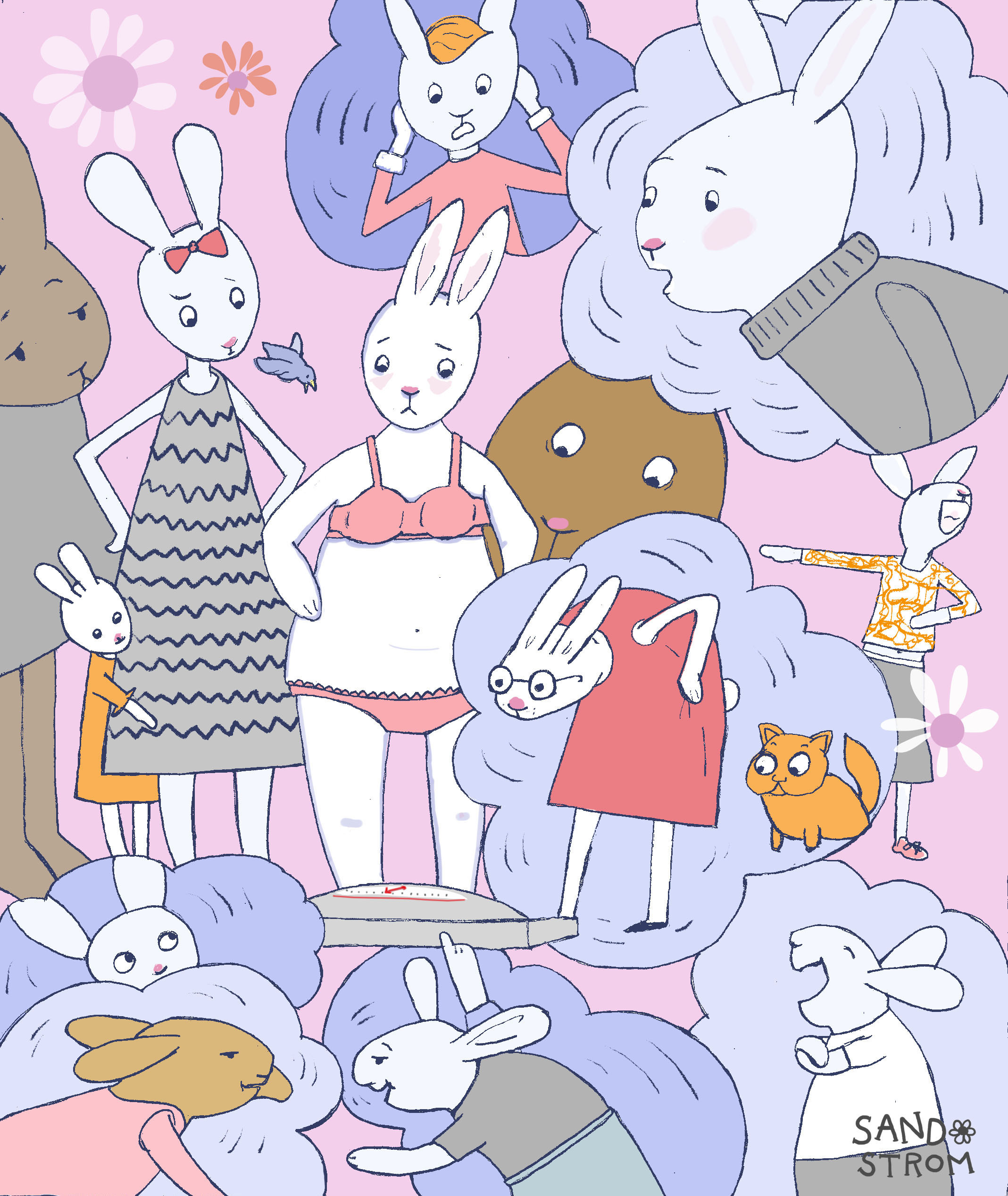 Saying the Obscene Thing Out Loud - by Karen Sandstrom