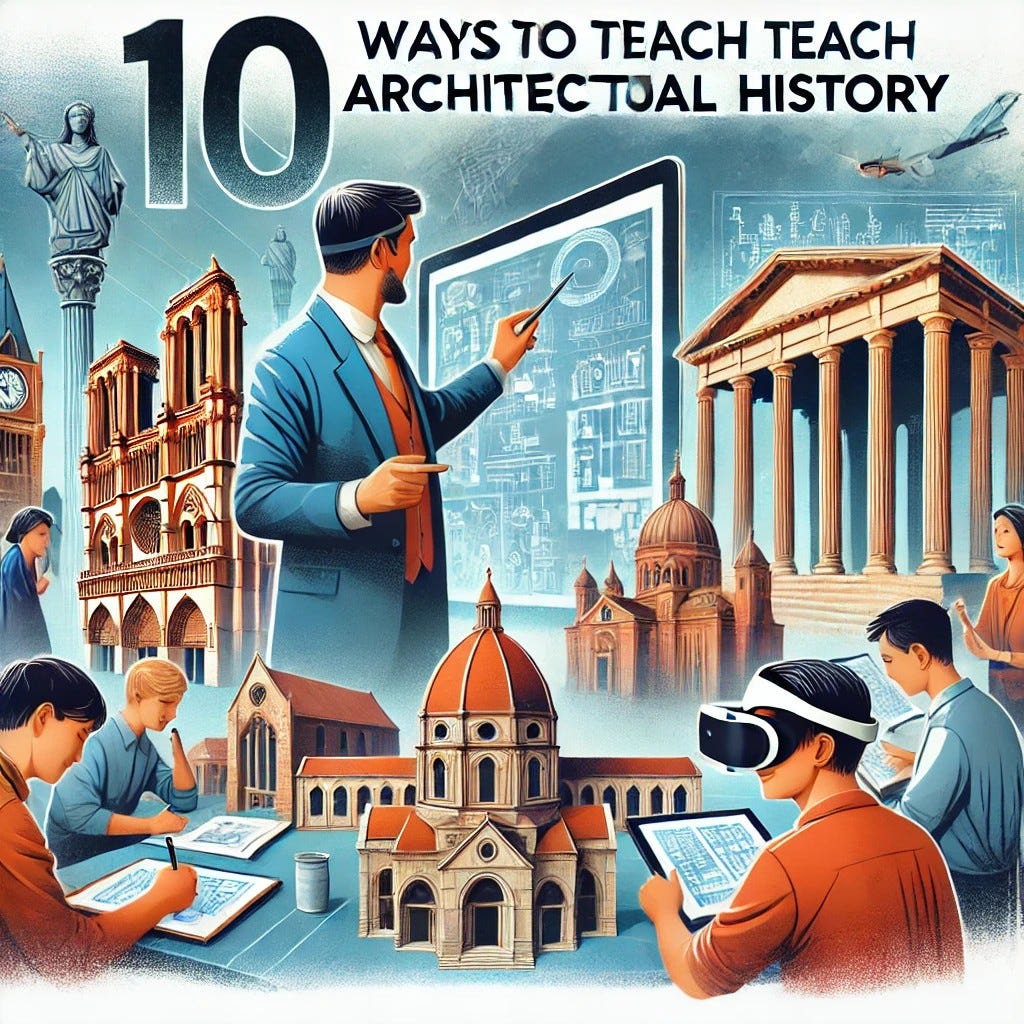 10 Ways to Teach History of Architecture Effectively in a 5-Year B.Arch ...
