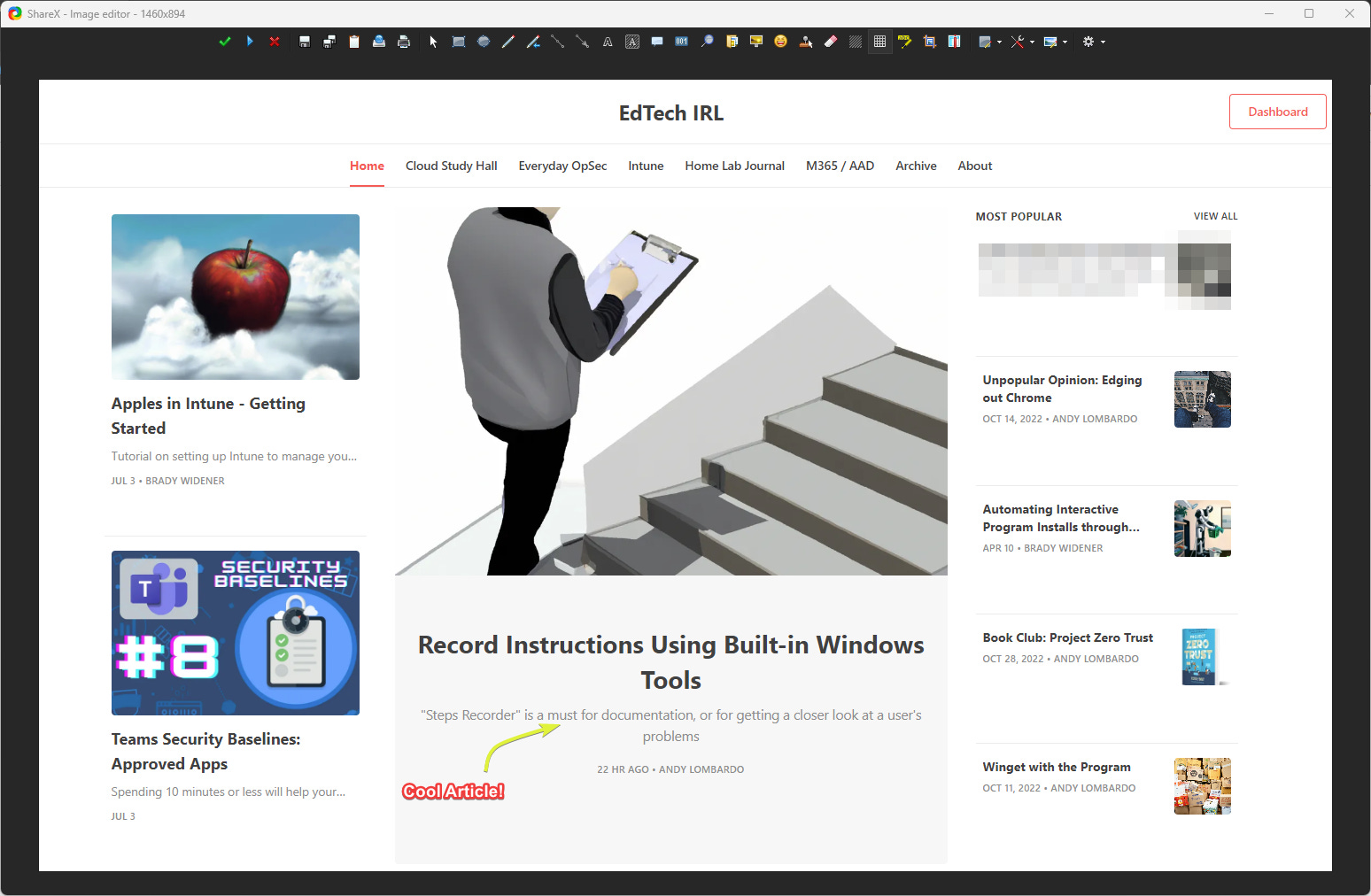 Handy Tools I wish I knew about sooner - ShareX