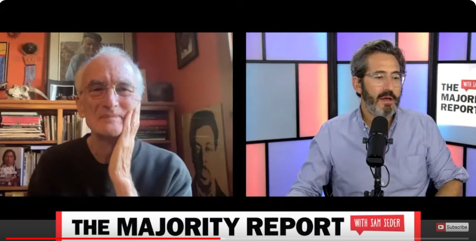 Sam Seder Peter d'Errico Majority Report 'Christian Discovery'