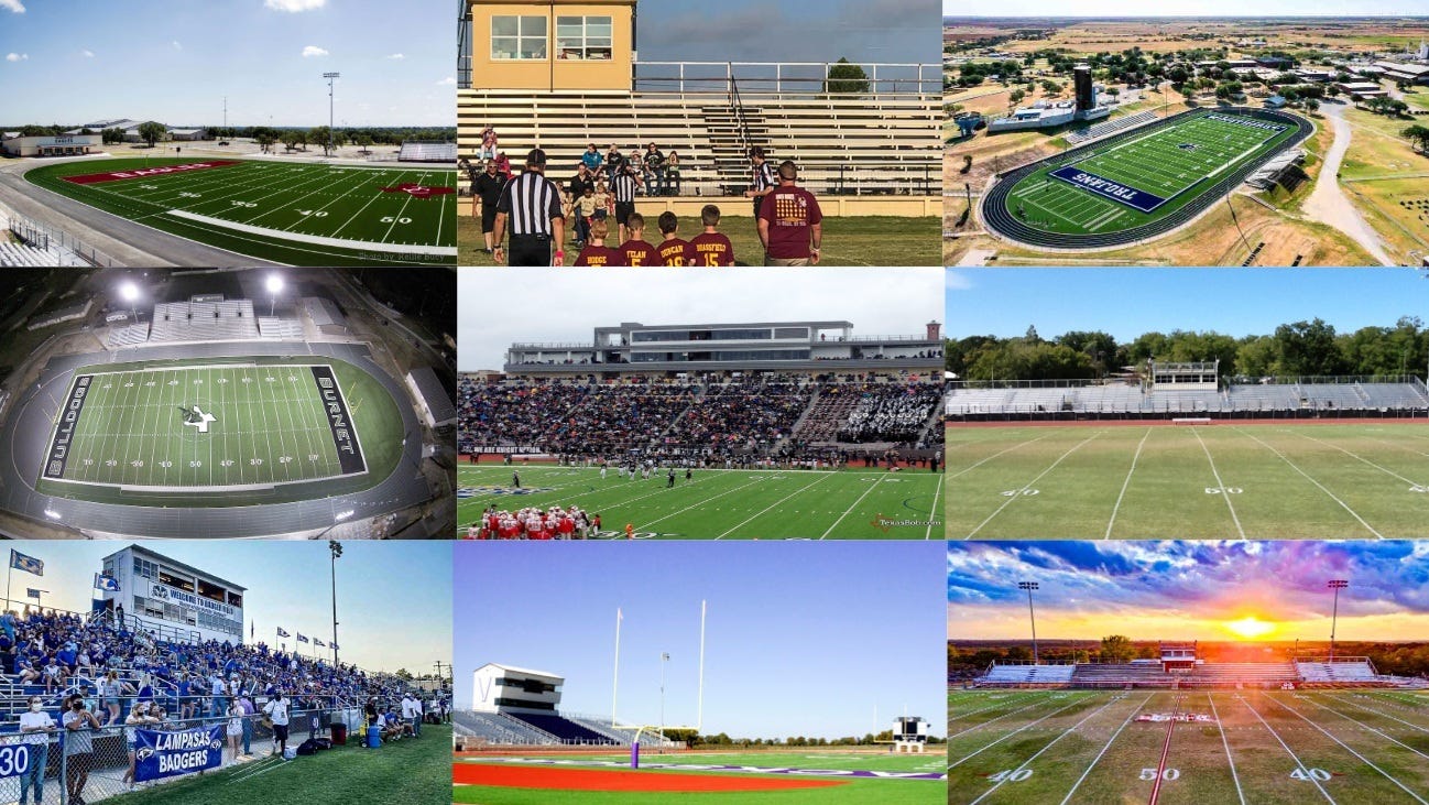 Talking high school football stadiums