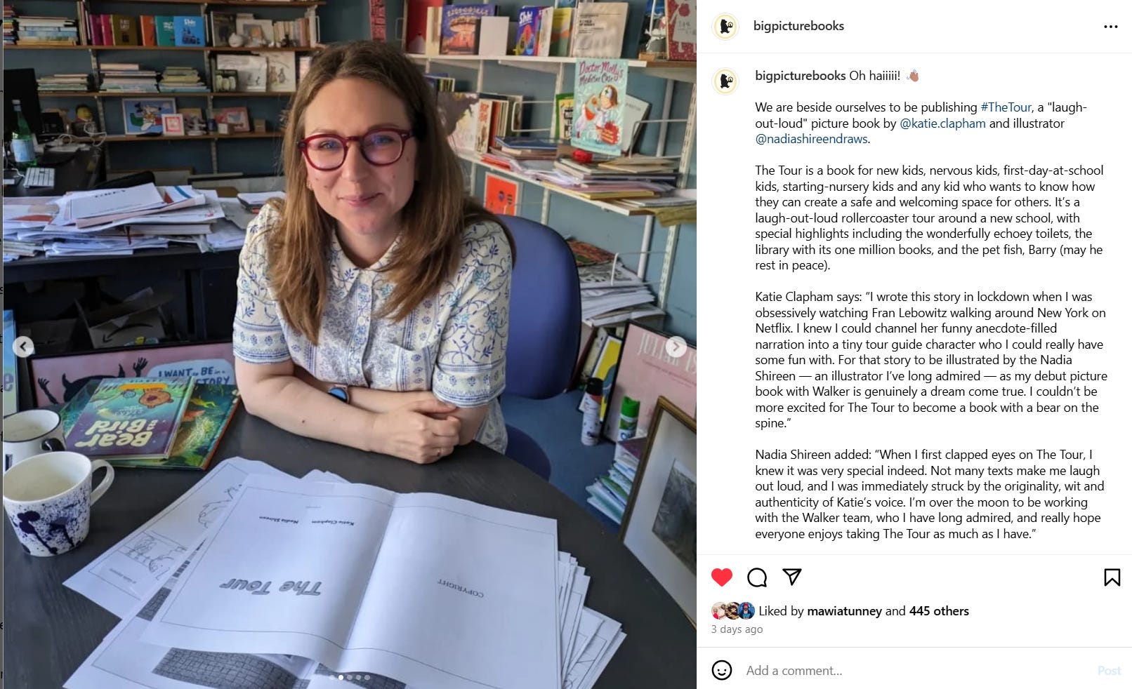 Why writing picture books is poetry - by Katie Clapham