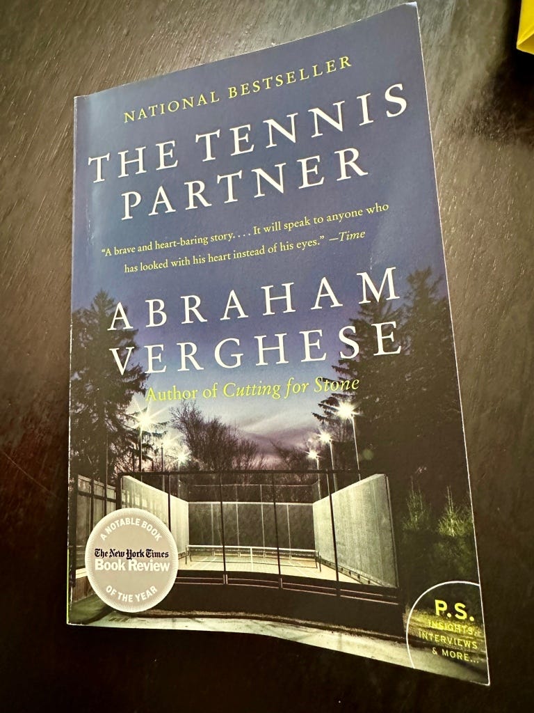 The Tennis Partner - by Culien Anderson