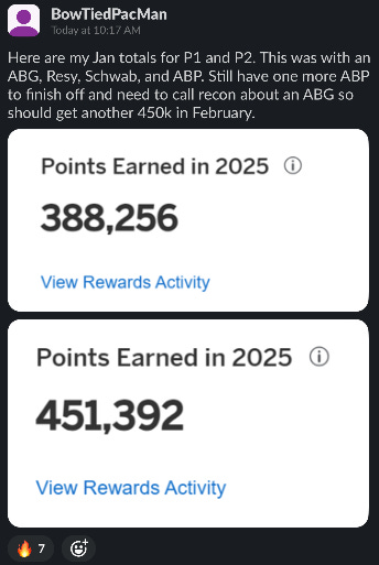 Jan 2025 Slack Summary - BowTied Bum