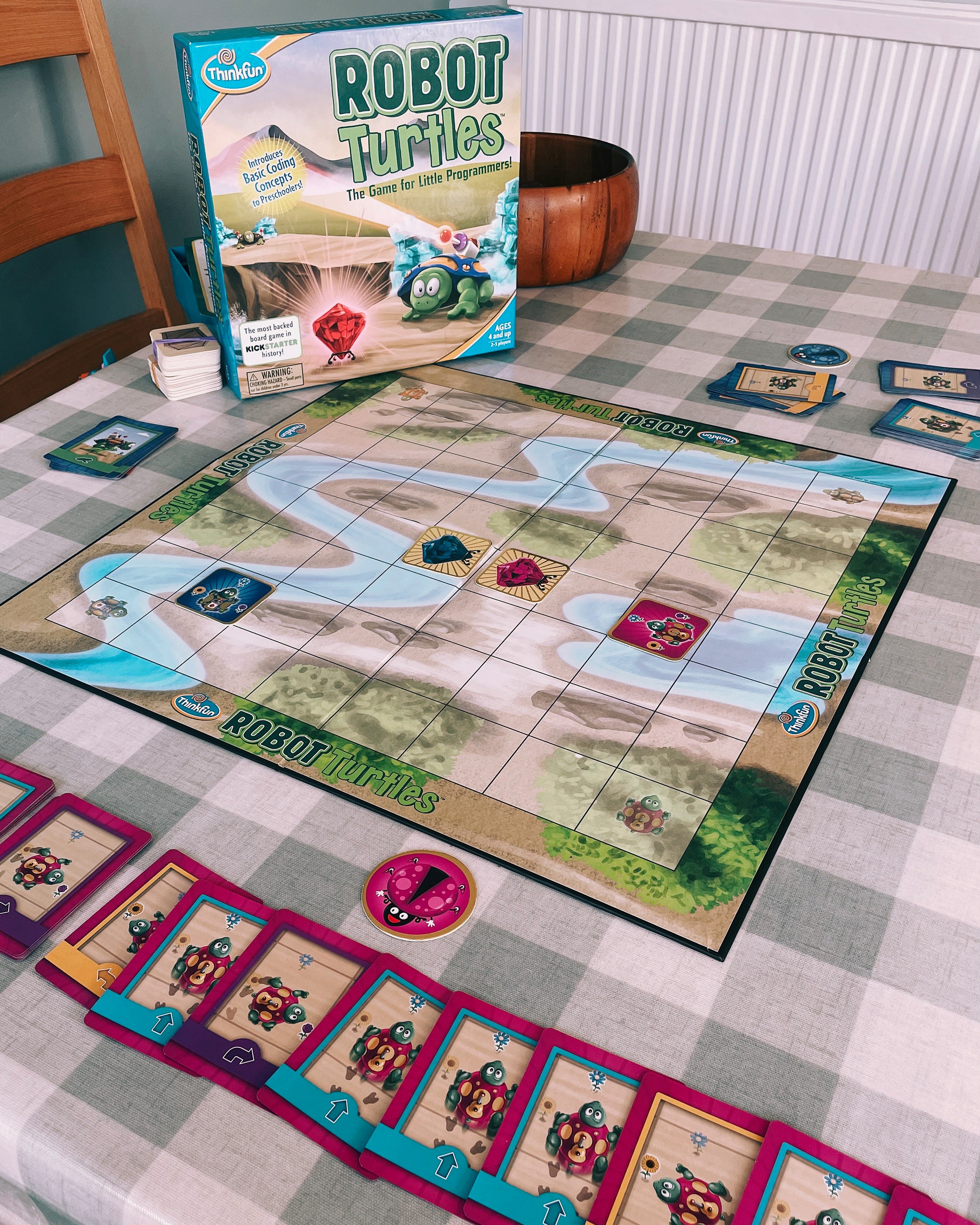 Five Board Games for Teaching Coding to Kids Ages 4 to 8+