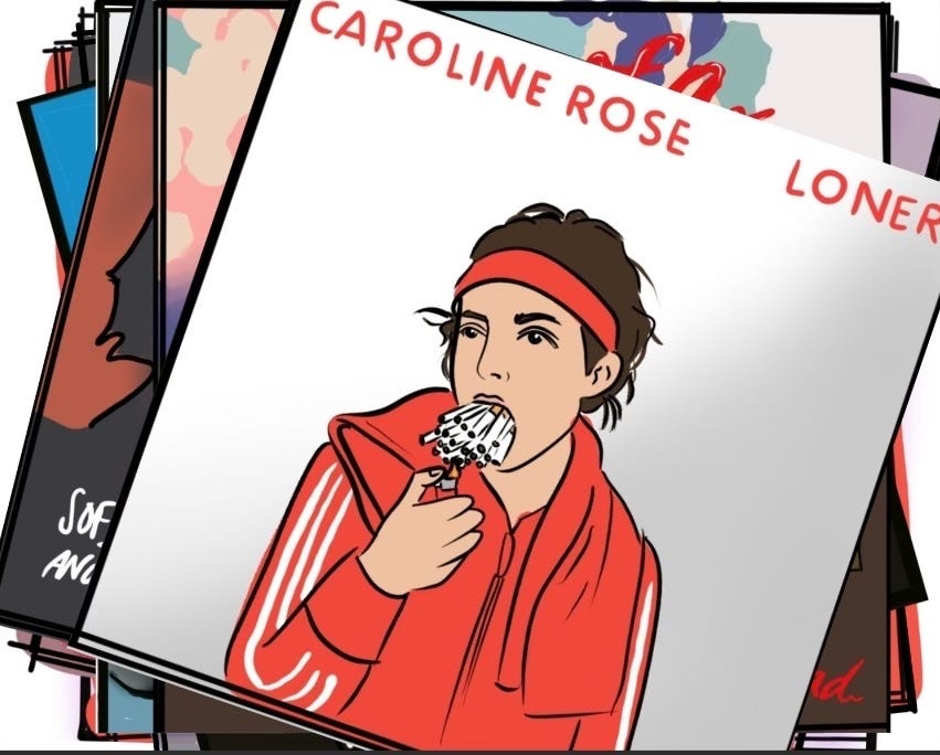 Caroline Rose-"Loner" - by Jenny Bourque - The Shoebox