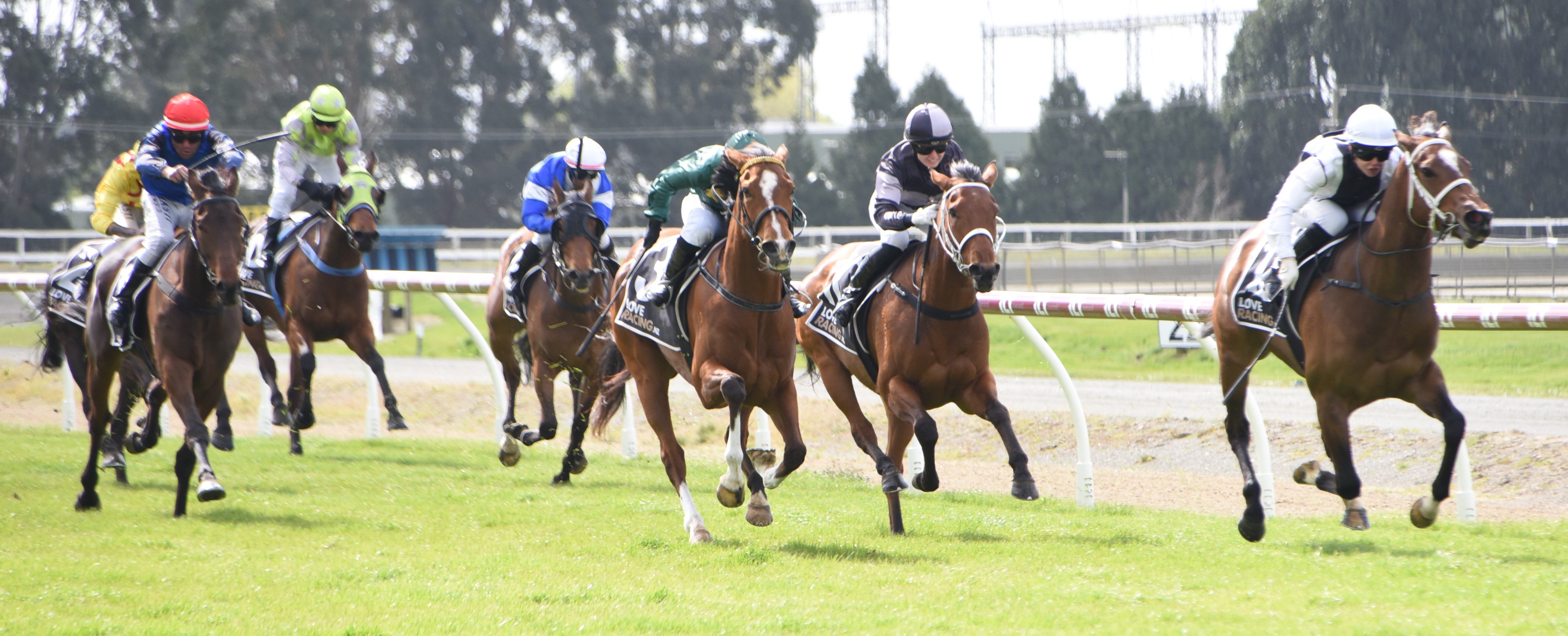 Nicholas' love for racing strengthens her resolve to ride again