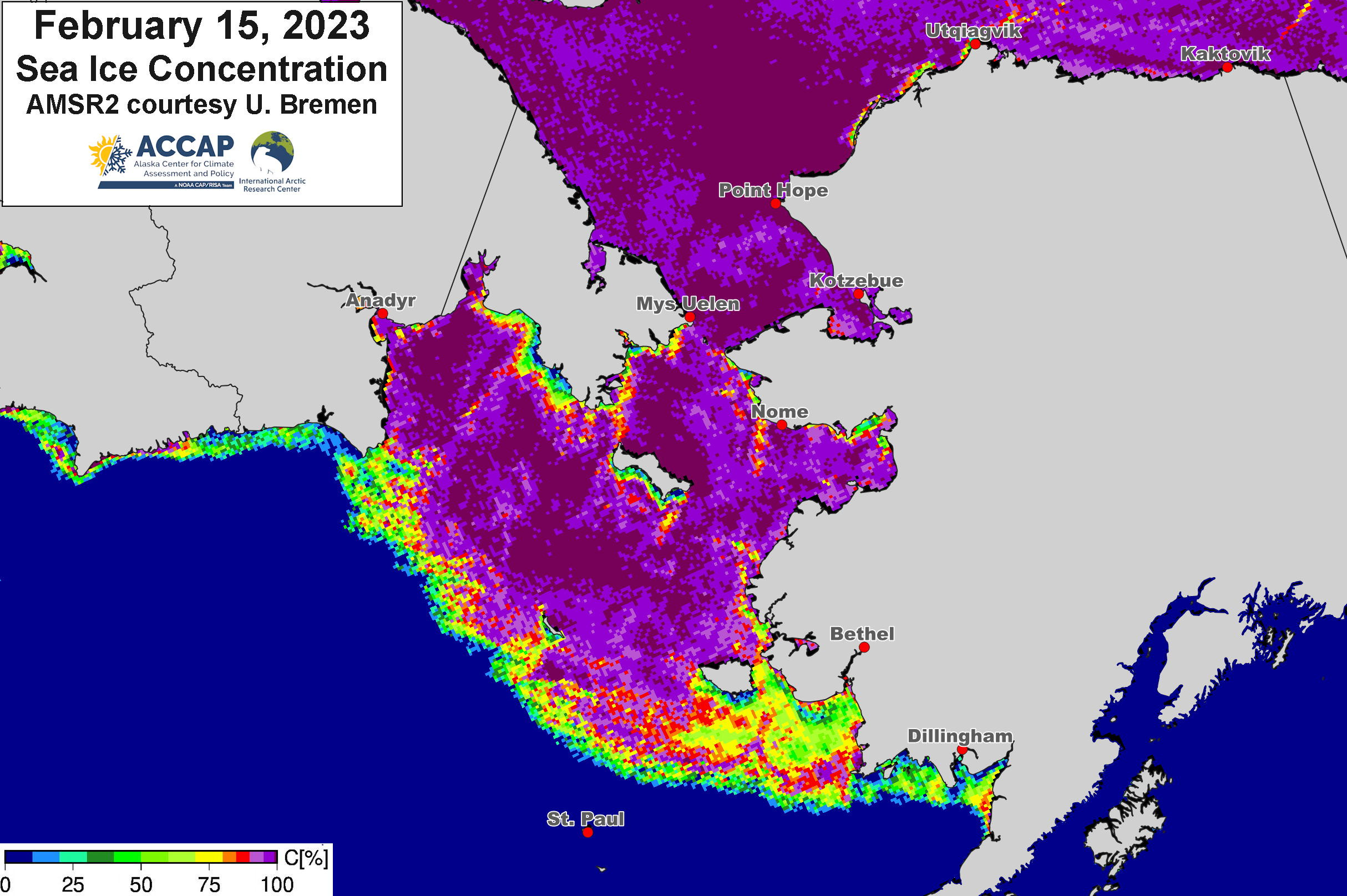 Spring 2023 Sea Ice Update - by Rick Thoman