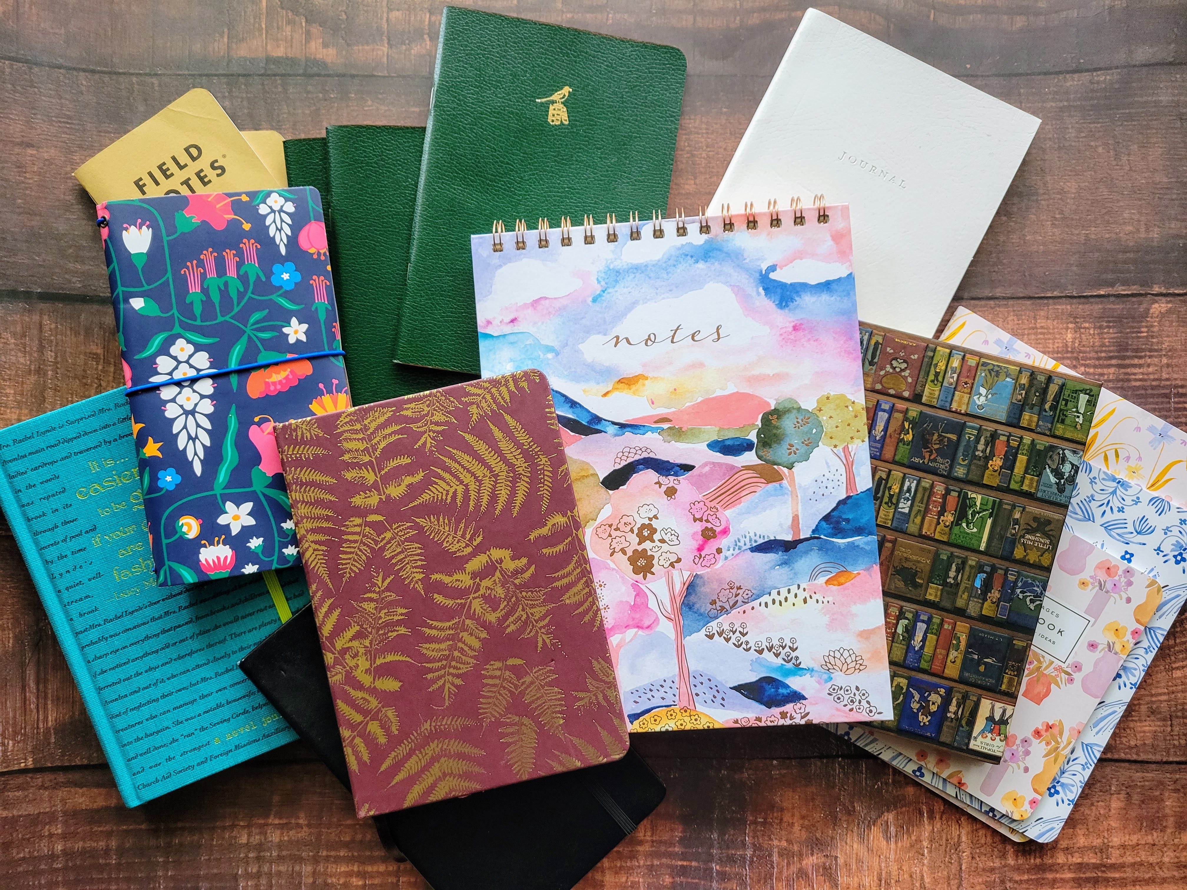 Too Many Notebooks and Not Enough Words - by Jennifer Lee