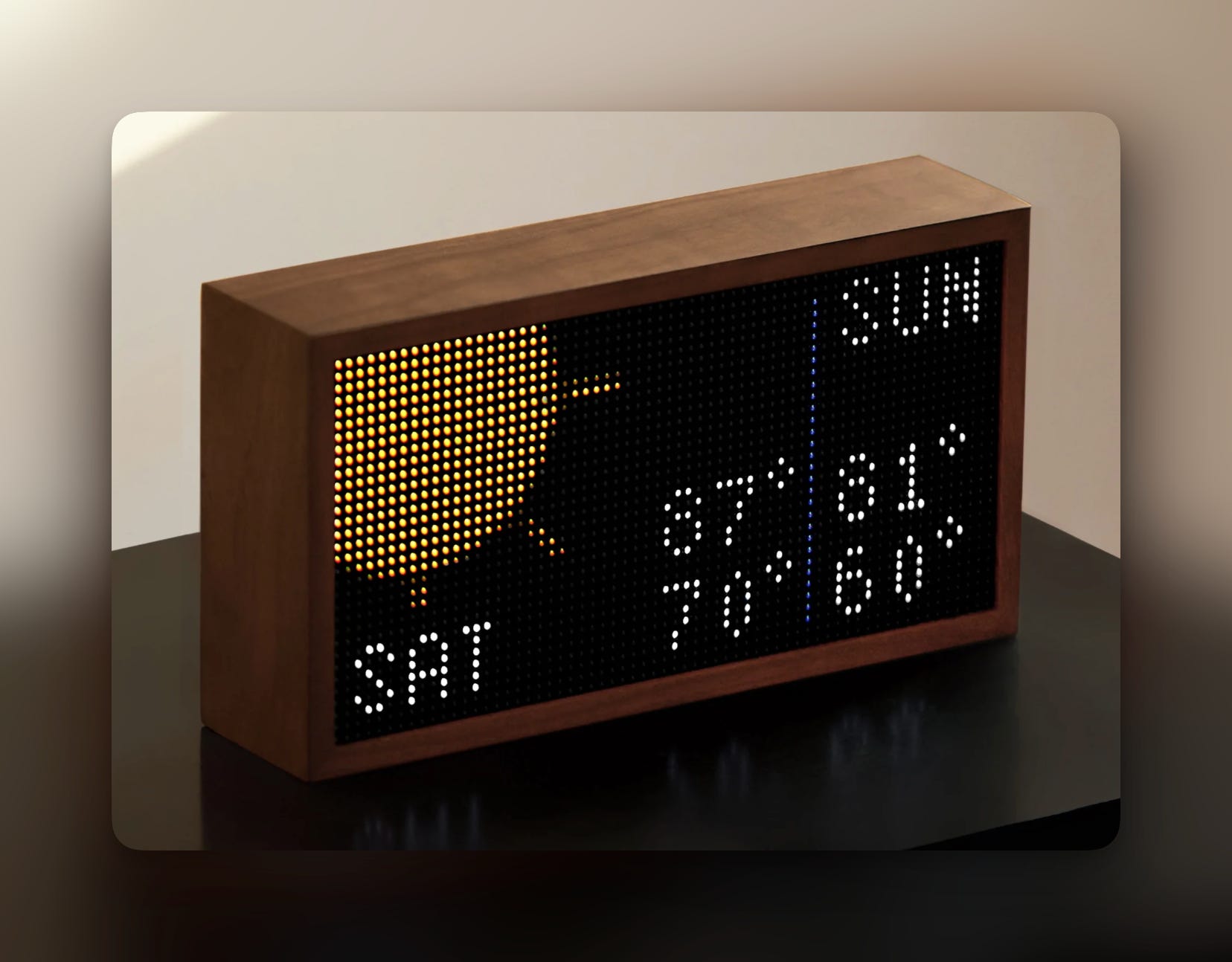 Tidbyt: The Retro Display that Looks Great Providing Ambient Information