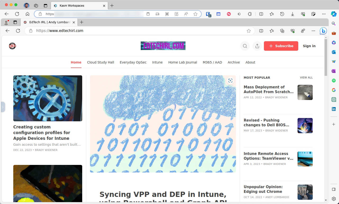 Creating a Safe Space for Web Browsing and Checking Out Hinky Links