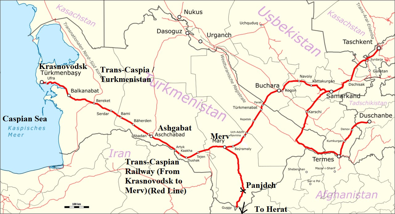 The Fortress of Herat - Turkestan Vedomosti, 1885