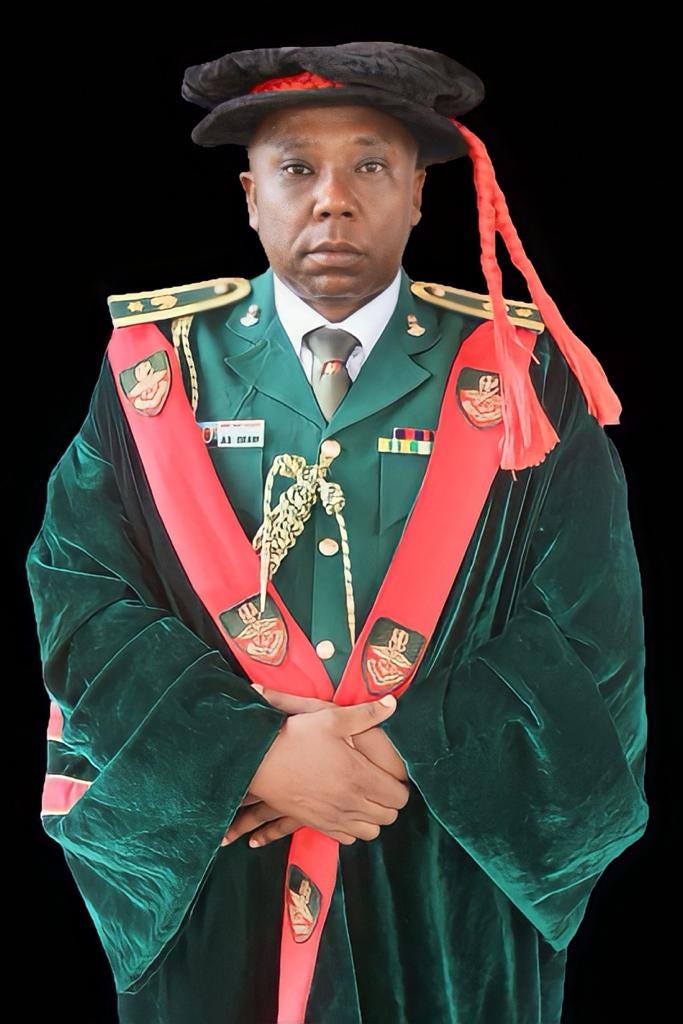 Citation Of Lieutenant Colonel (Professor) Abubakar Surajo Imam, FSS ...