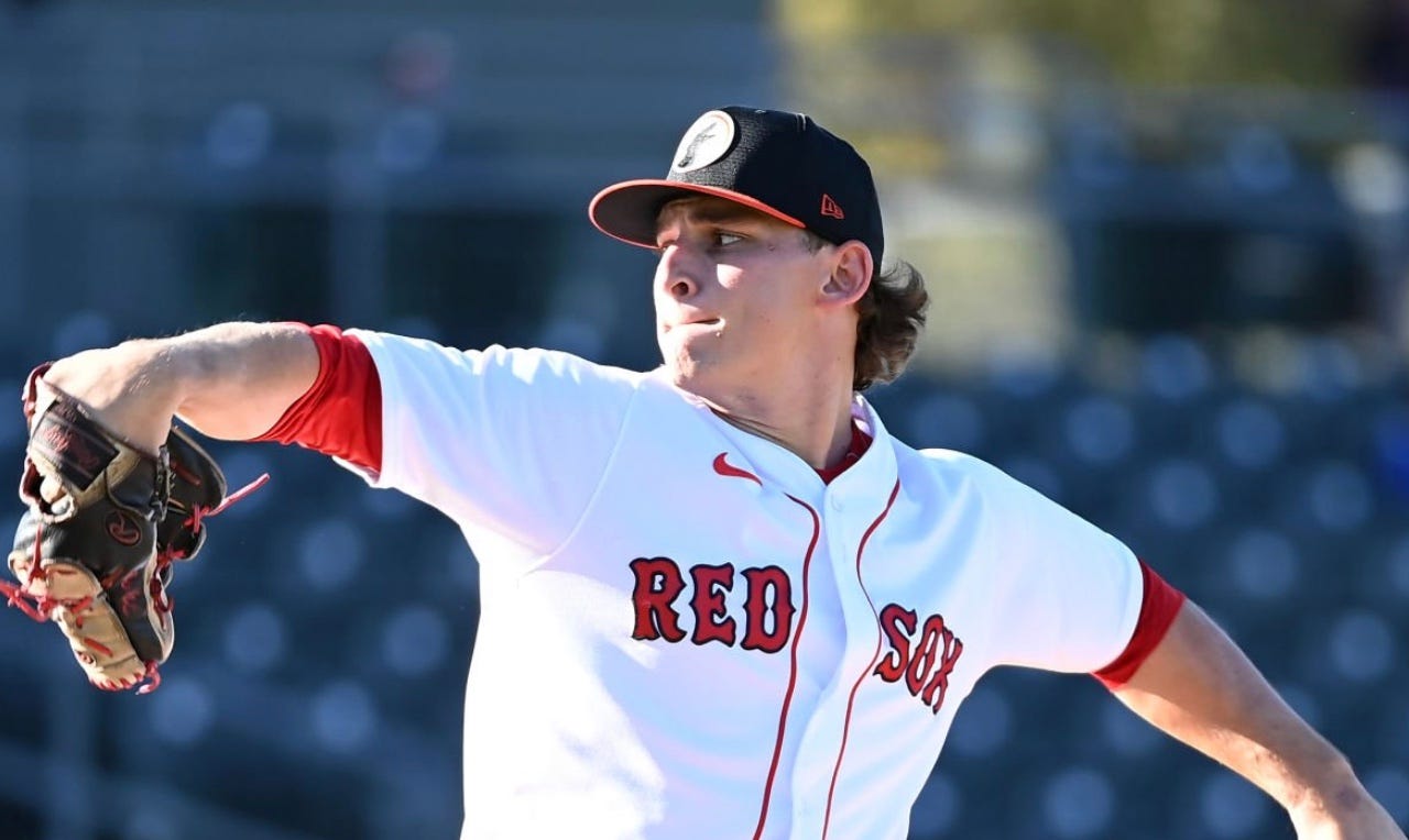 Red Sox pitching prospect Zach Penrod: 'Just a thrower that learned how ...