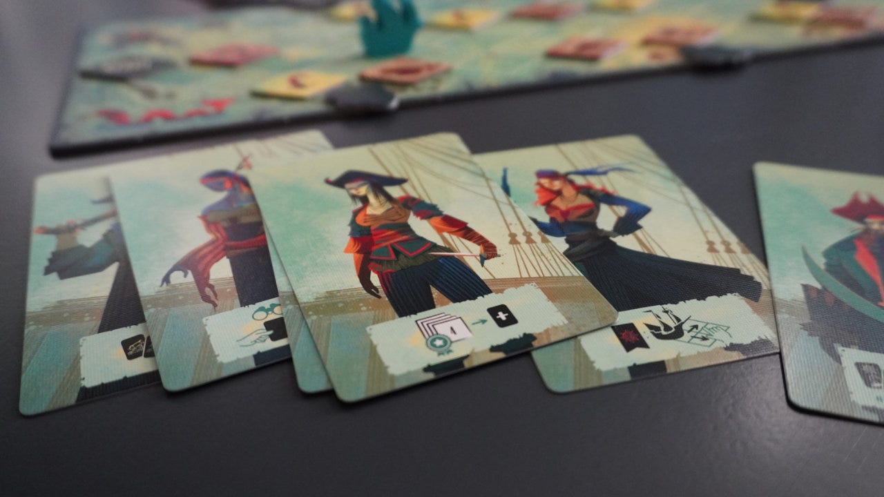 Pirates, krakens, and trick-taking games