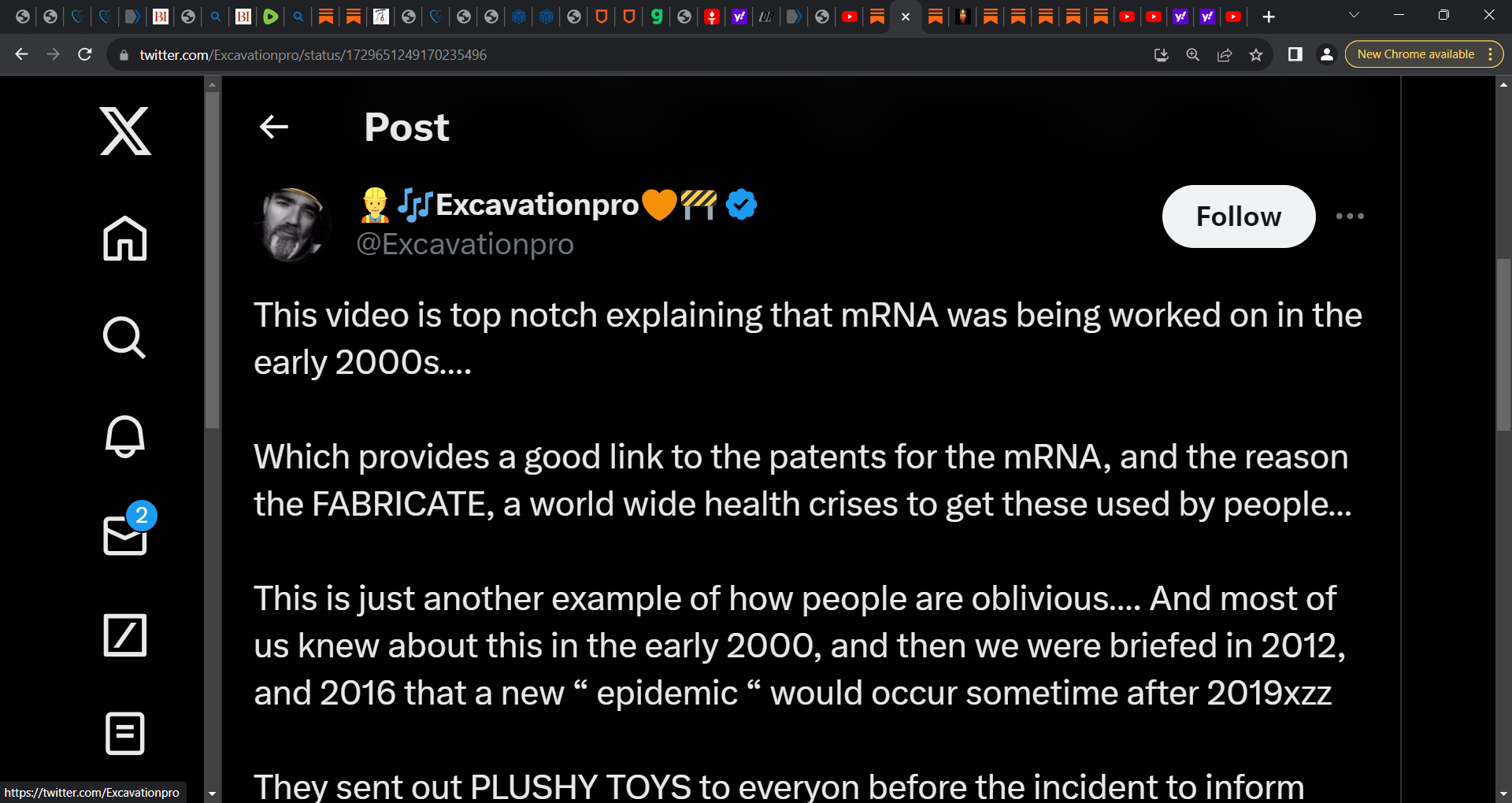 BOOM! Dr. Mike Yeadon is now deep inside enemy territory scaring them ...