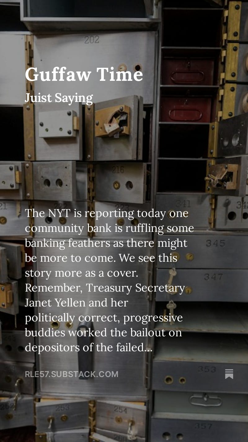 Guffaw Time - by Rl Ellison - The RL Report