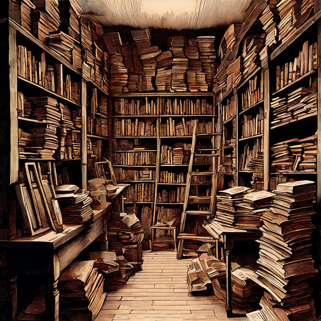 32. Thousands upon Thousands of Books - Sixty Odd Poems