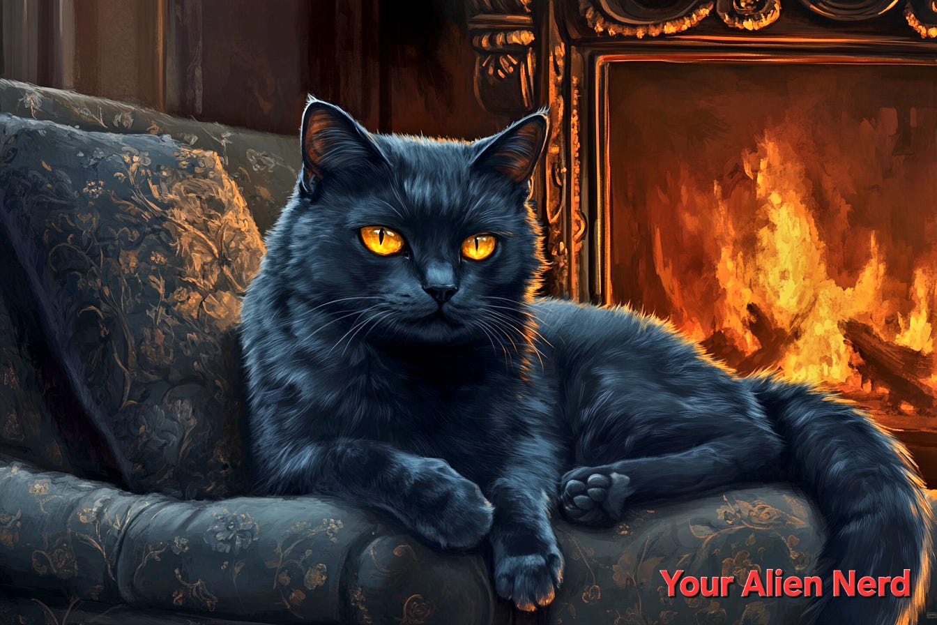 The Undercover Cat - Alessandra, Your Alien Nerd