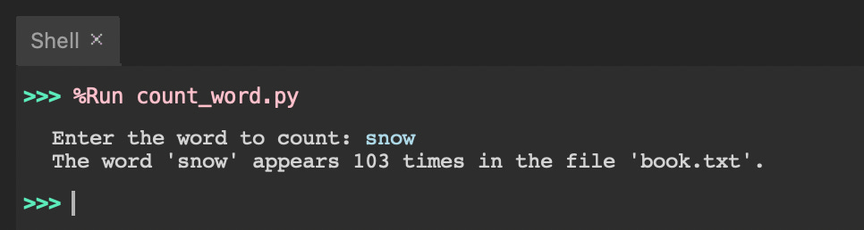 Count Any Word in a Book - by Ardit Sulce