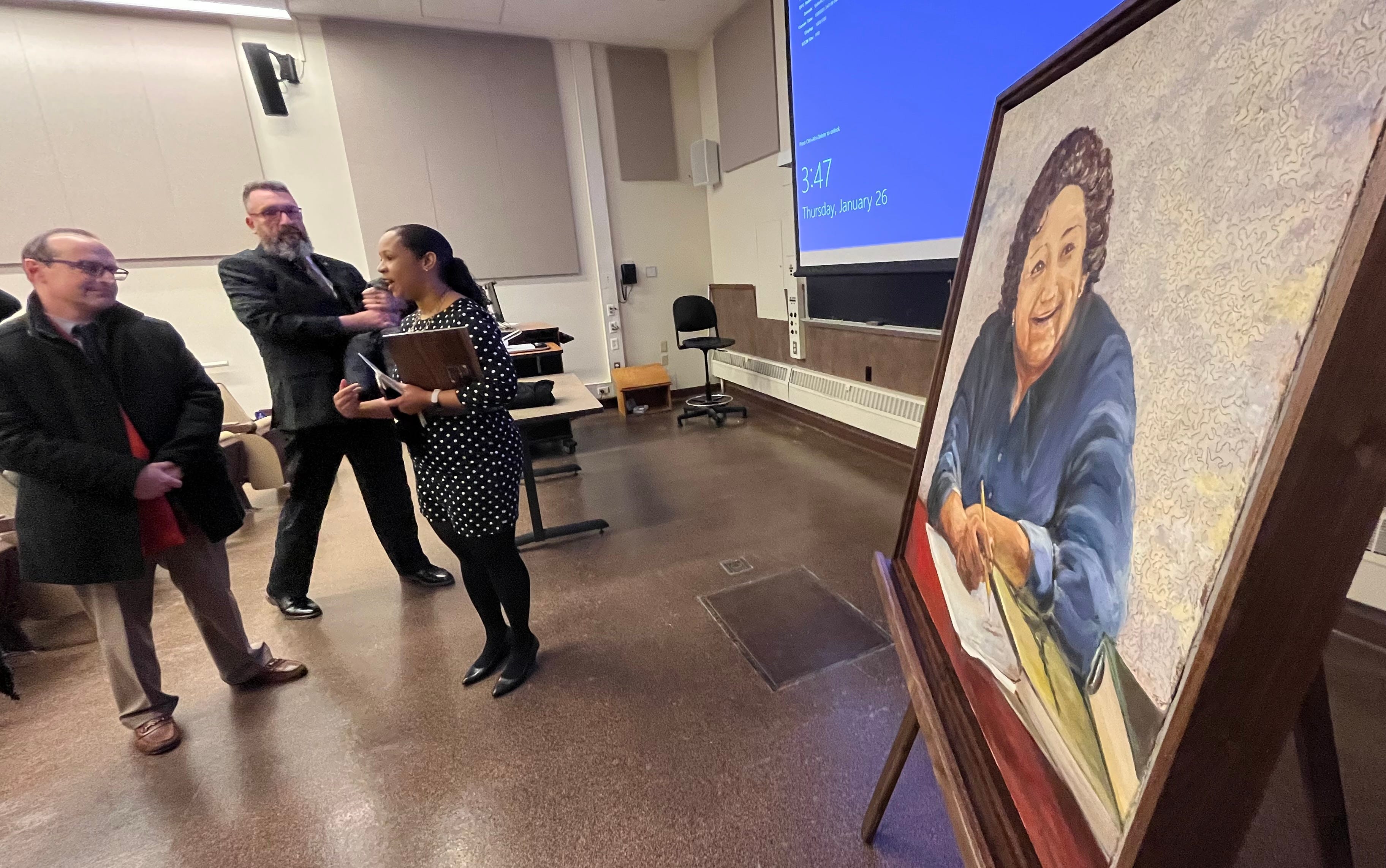 Portrait unveiled of Helen Bass Williams, Purdue’s first Black professor