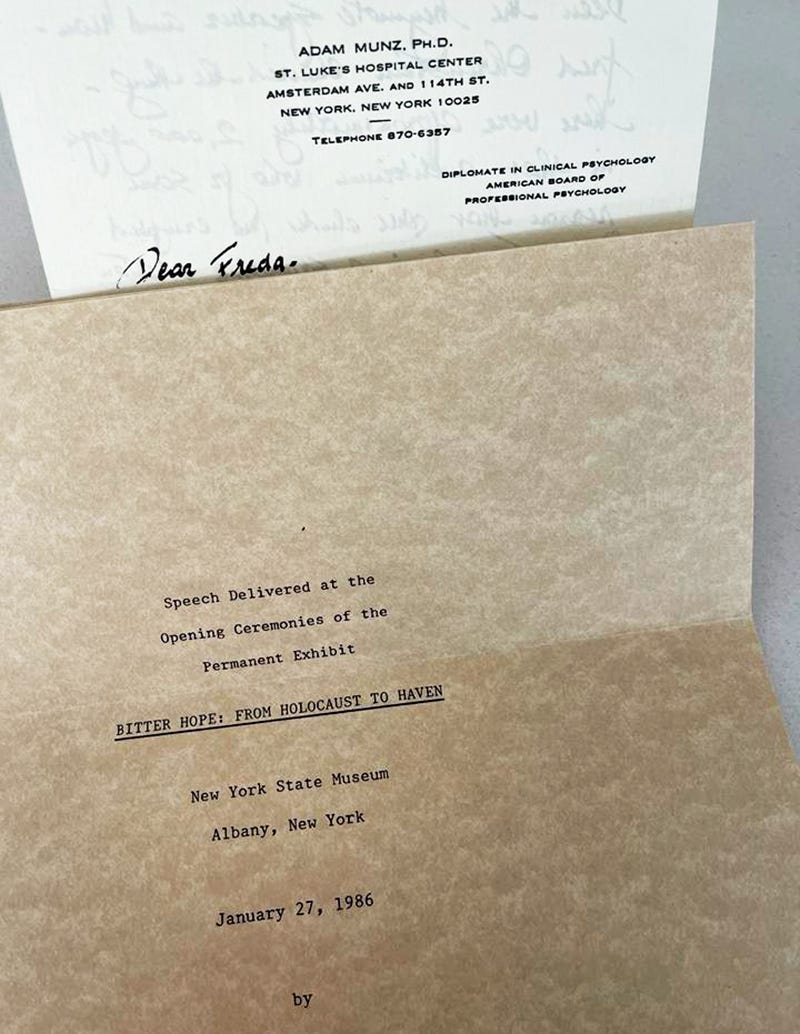 The Story of Adam Munz: One of 874 Jews Given Refuge in America in 1944