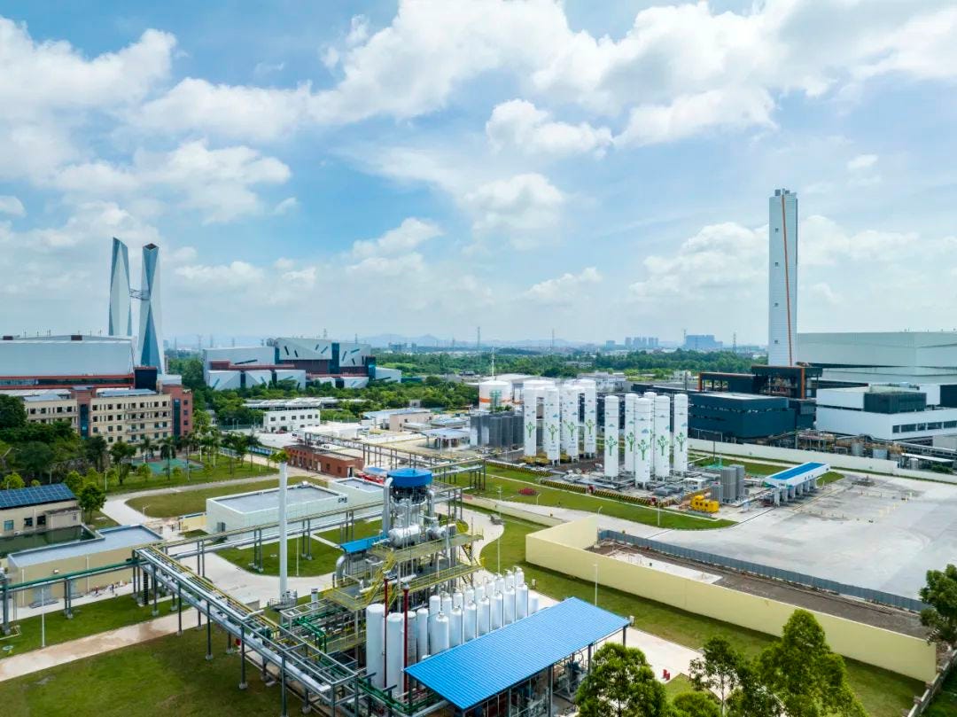 China’s first biogas to hydrogen facility inaugurated in Foshan