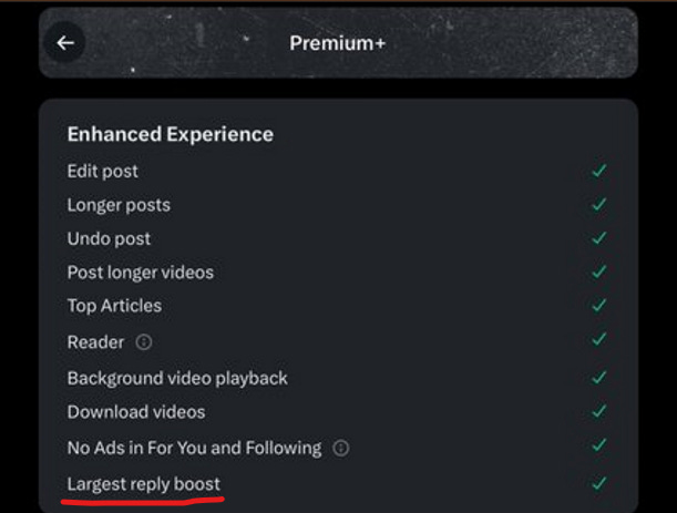 Maximize Your Twitter Impact with Premium+: A 4X Reply Boost