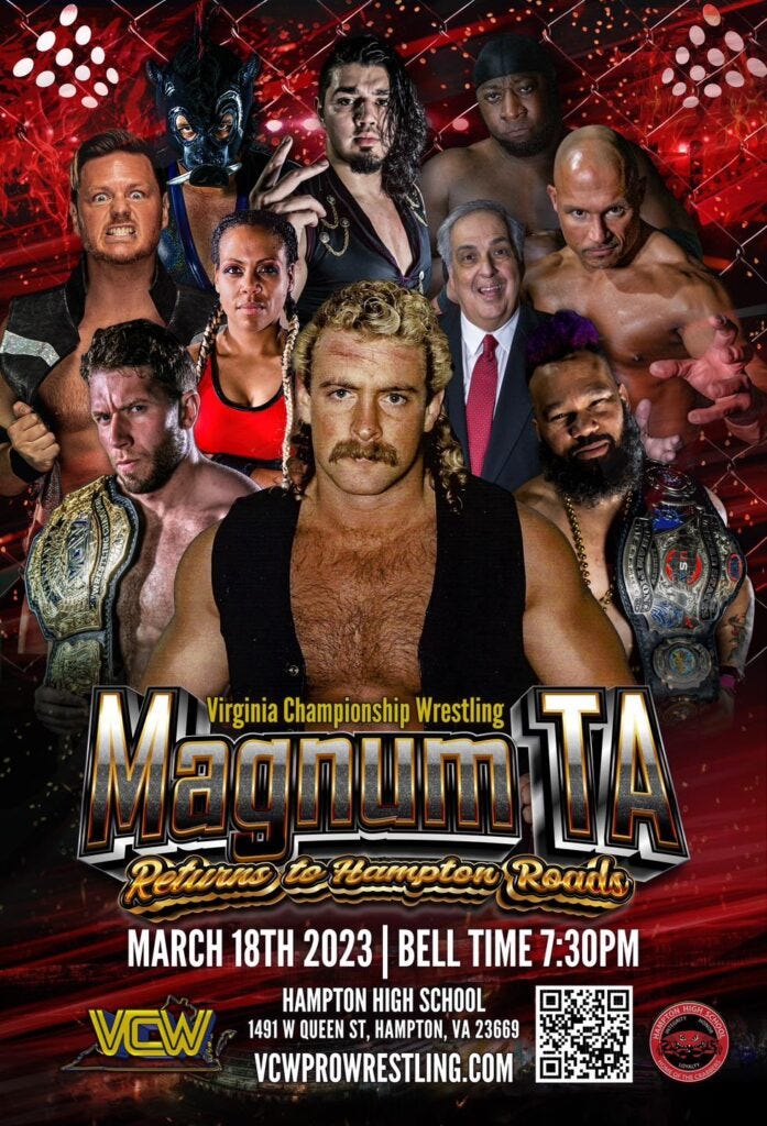 Magnum TA returns to Hampton Roads at VCW - by Jeff Quinton