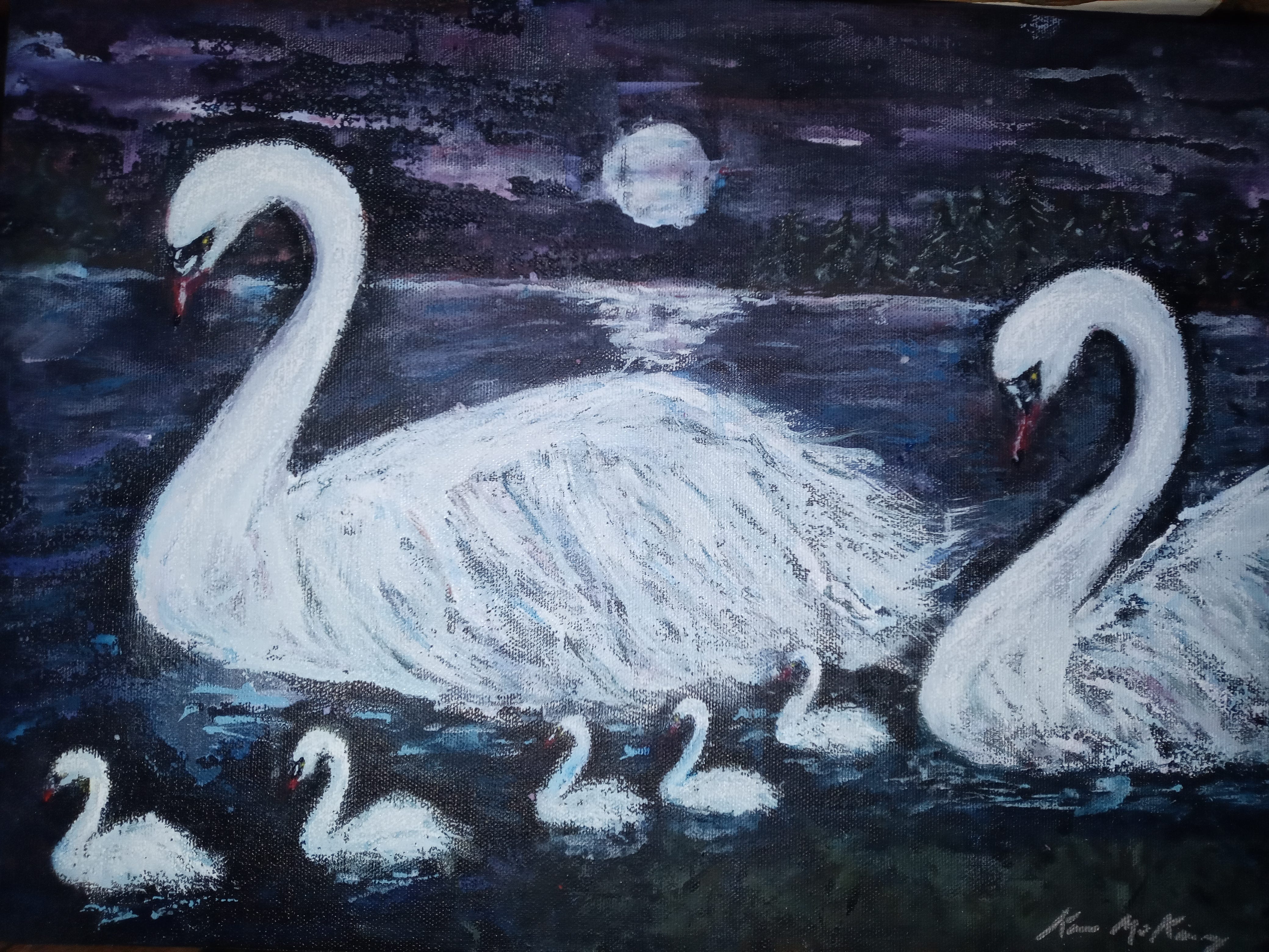 Inspiring Swans - by Kevin McKinney - WriteFight
