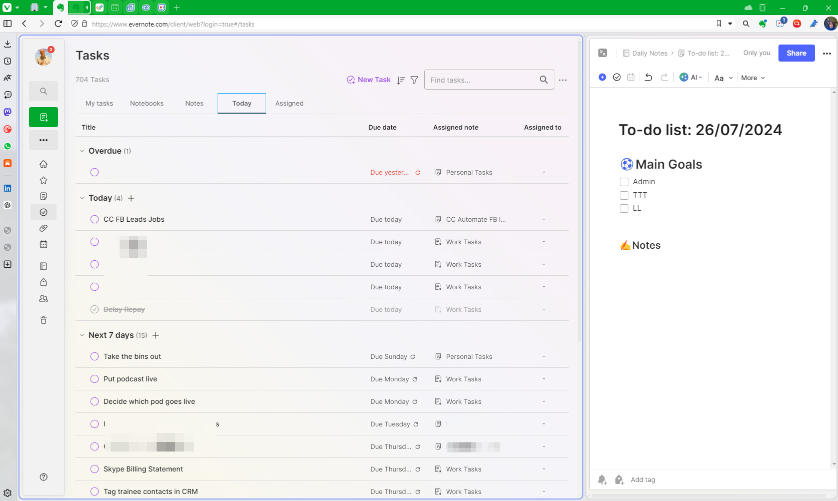 Evernote Daily Notes. A Deep Dive. - by Jon Tromans
