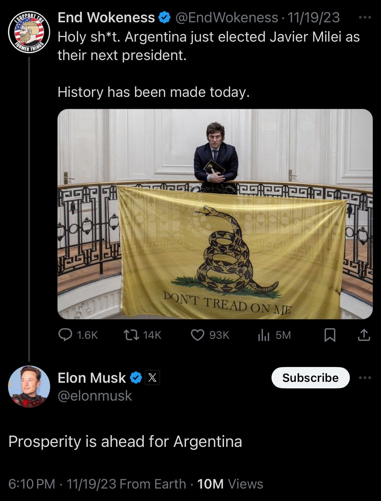 Libertarianism Ruins Argentina - by Joe Mayall - JoeWrote