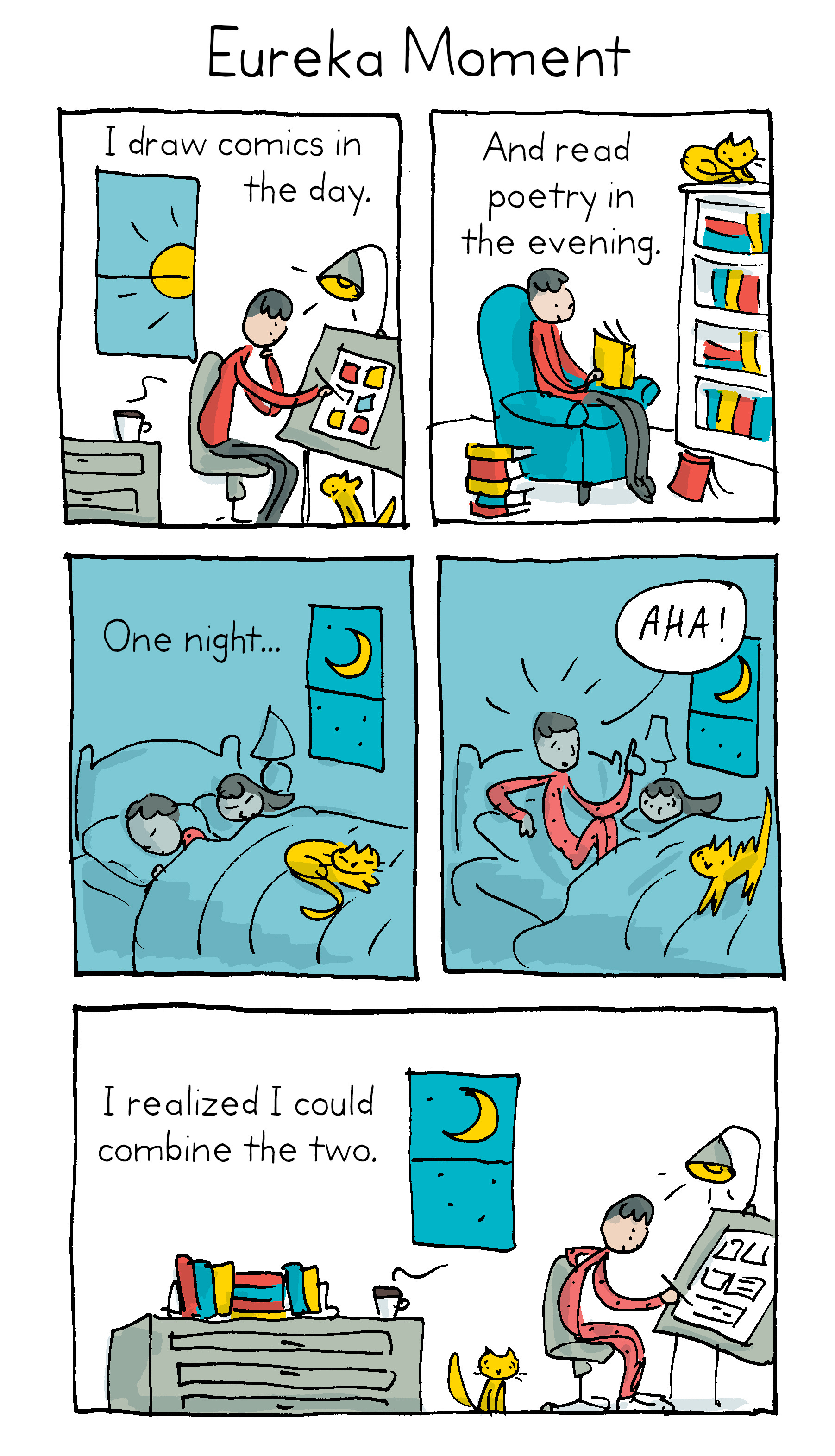 Poetry, But Make It Comics - by Grant Snider