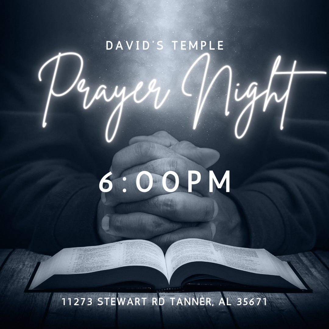 May Is Our Month - by Keith Shoulders - David's Temple